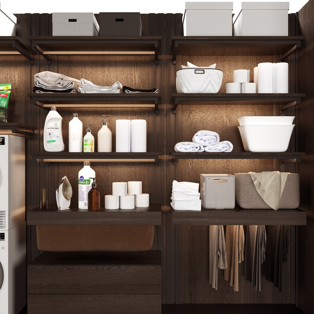 3D Laundry Model - TurboSquid 1952609