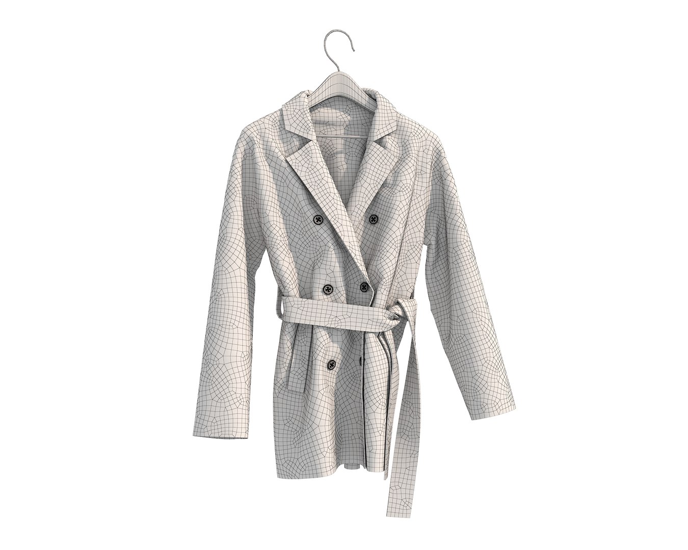 3D Coat On Hanger Collection 4 - TurboSquid 2320221
