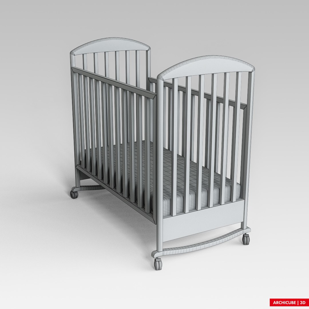 3d Baby Cot
