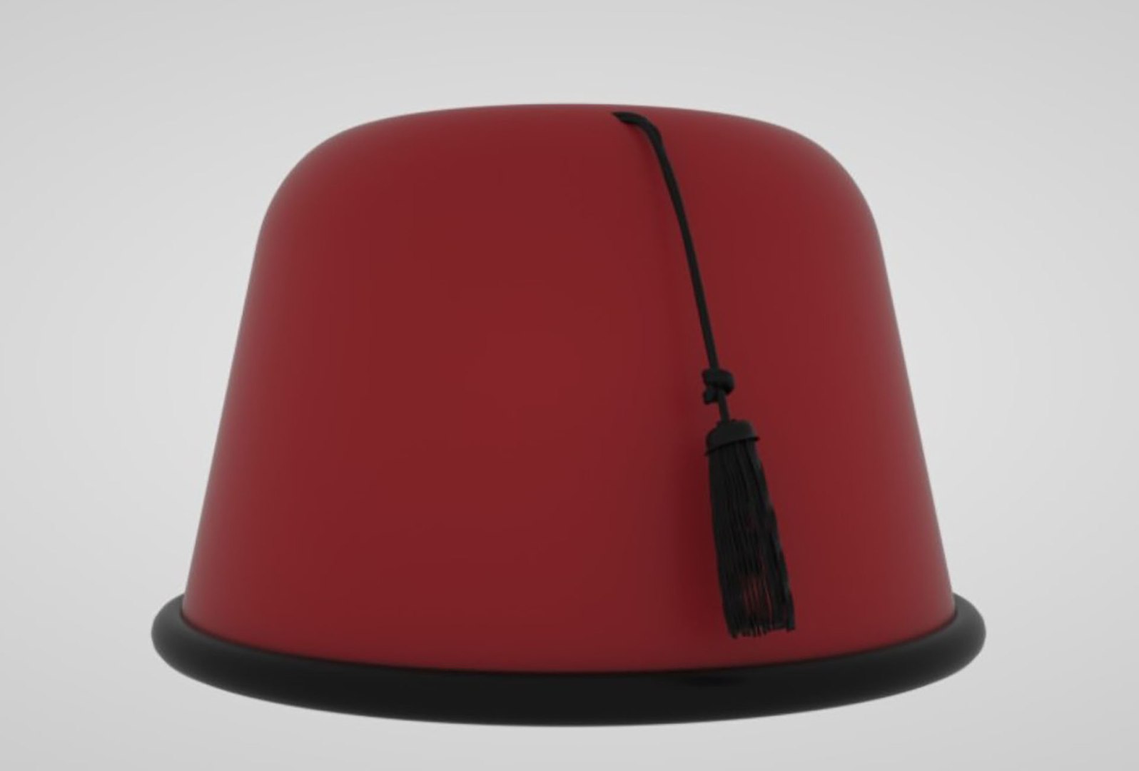 Traditional Arabic Fez Hat With Tassel Fur Model - TurboSquid 1980346