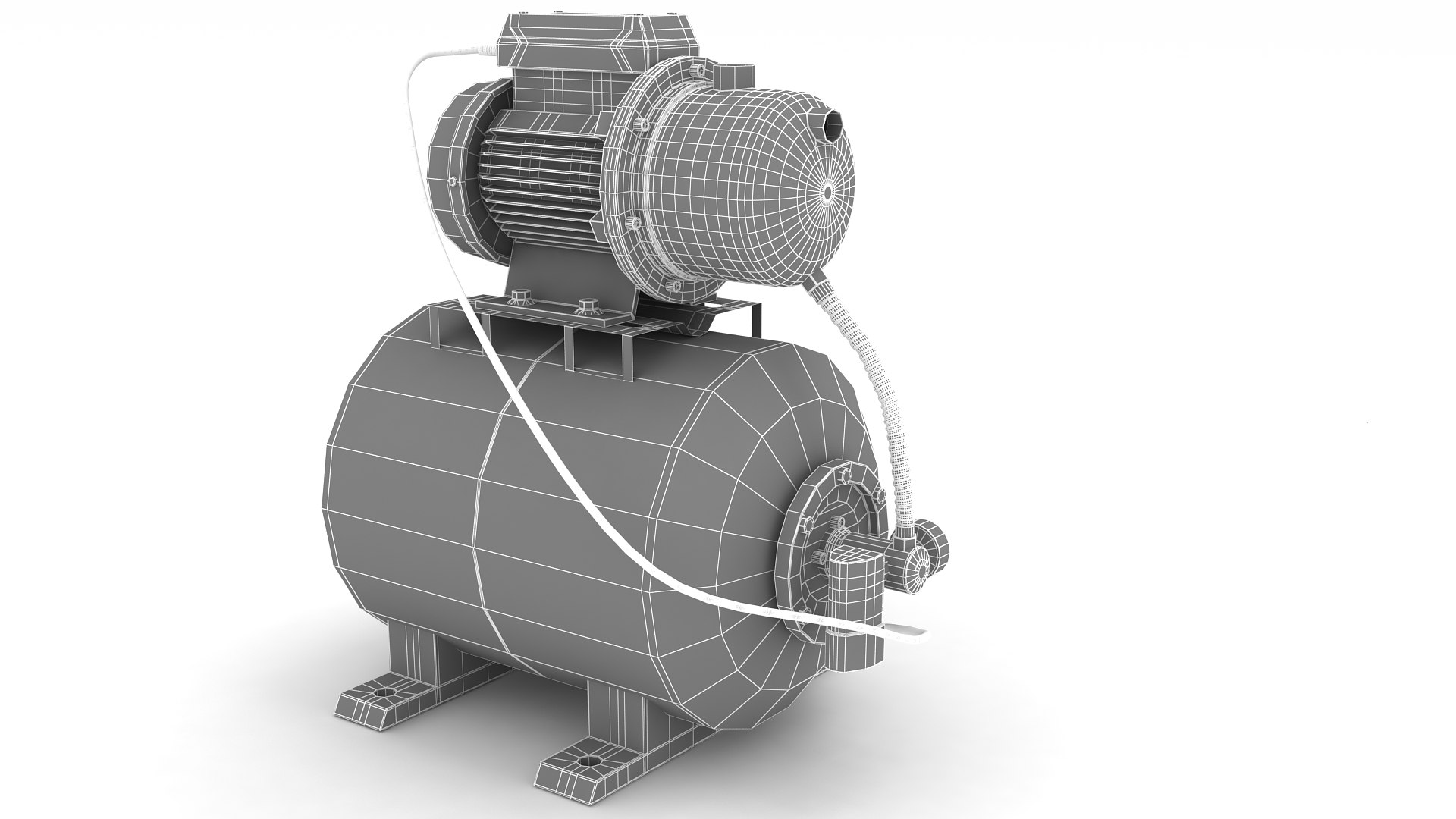 Booster Pump 3D Model - TurboSquid 1941530
