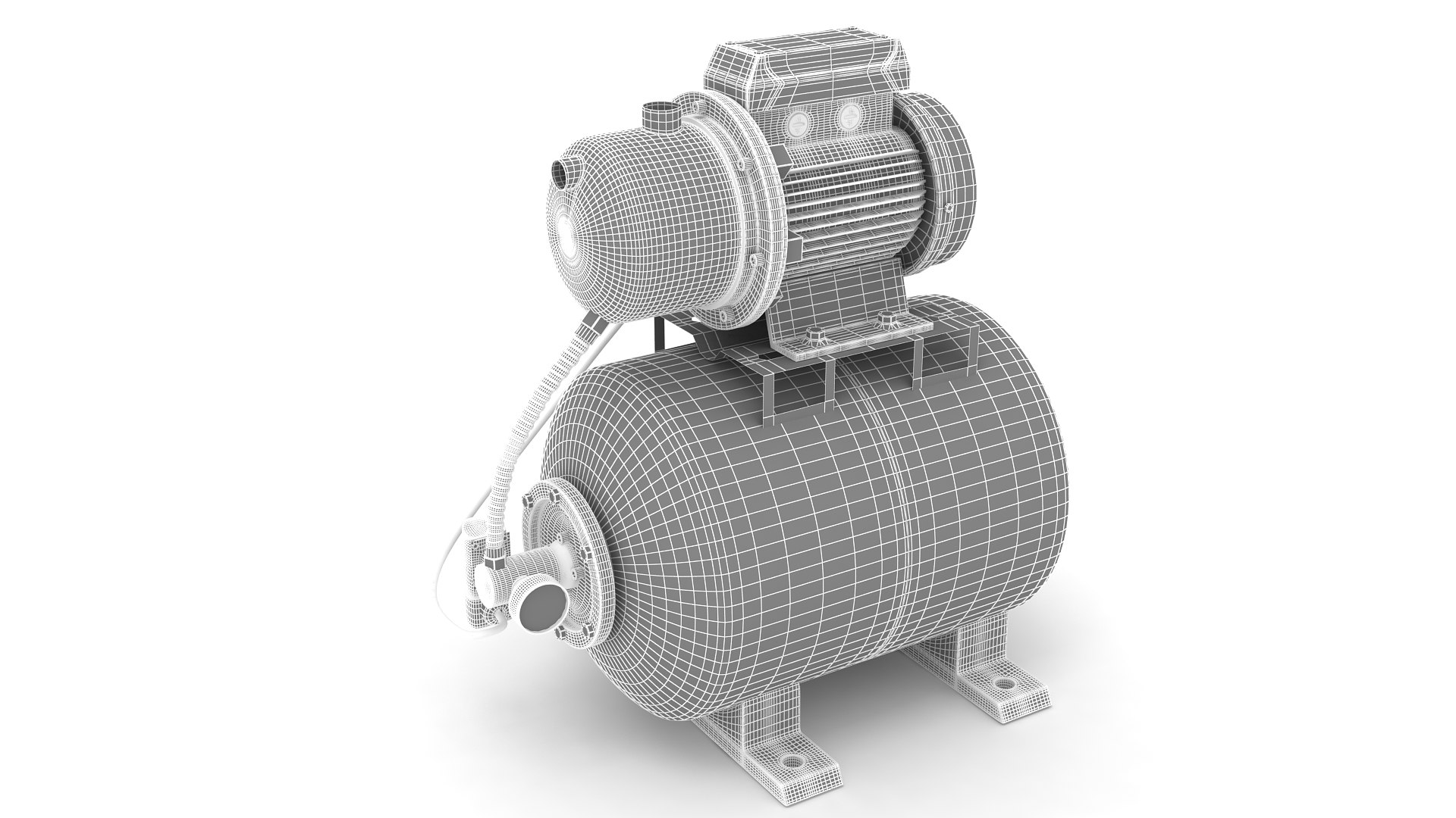 Booster Pump 3D Model - TurboSquid 1941530