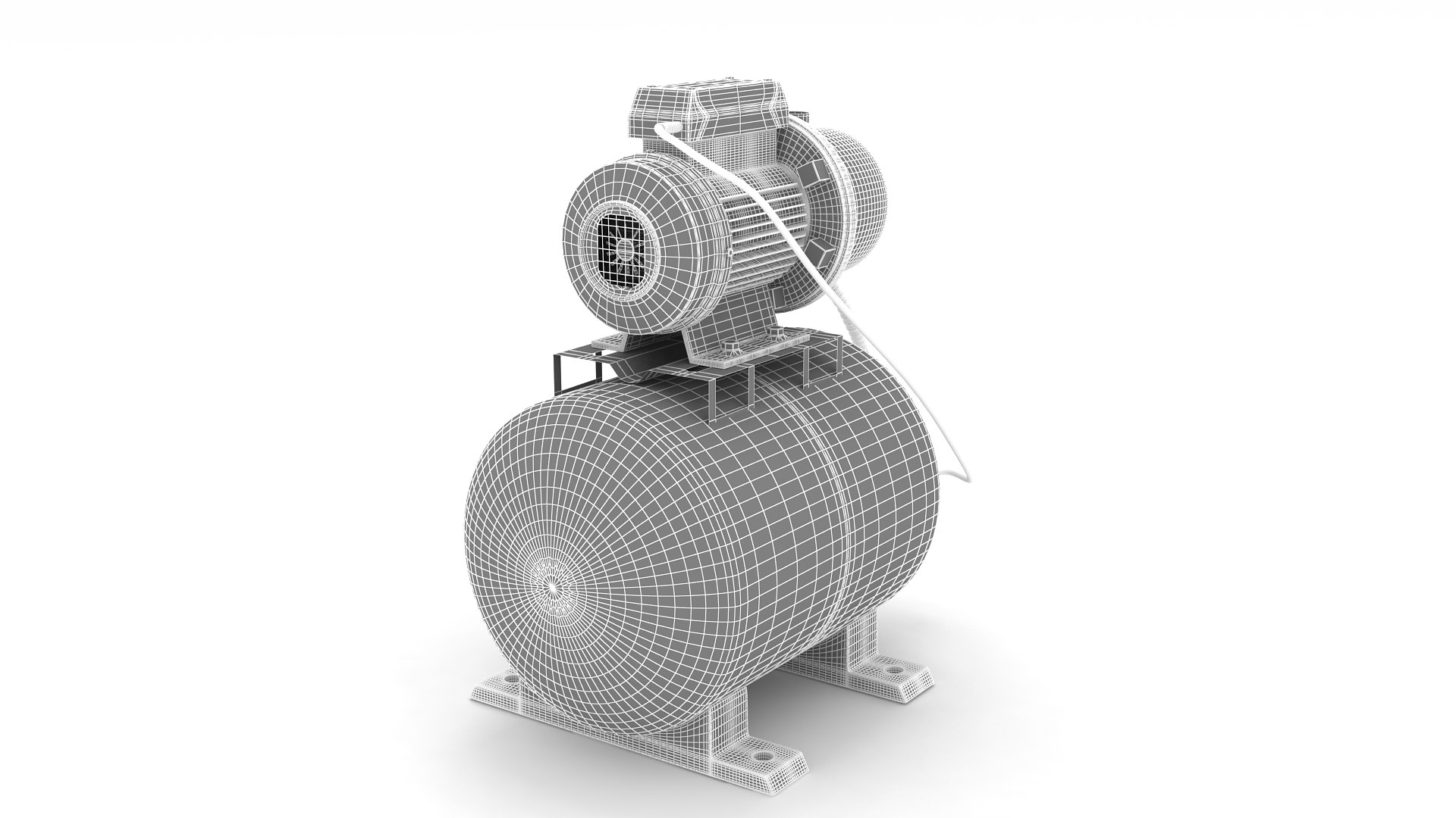 Booster Pump 3D Model - TurboSquid 1941530