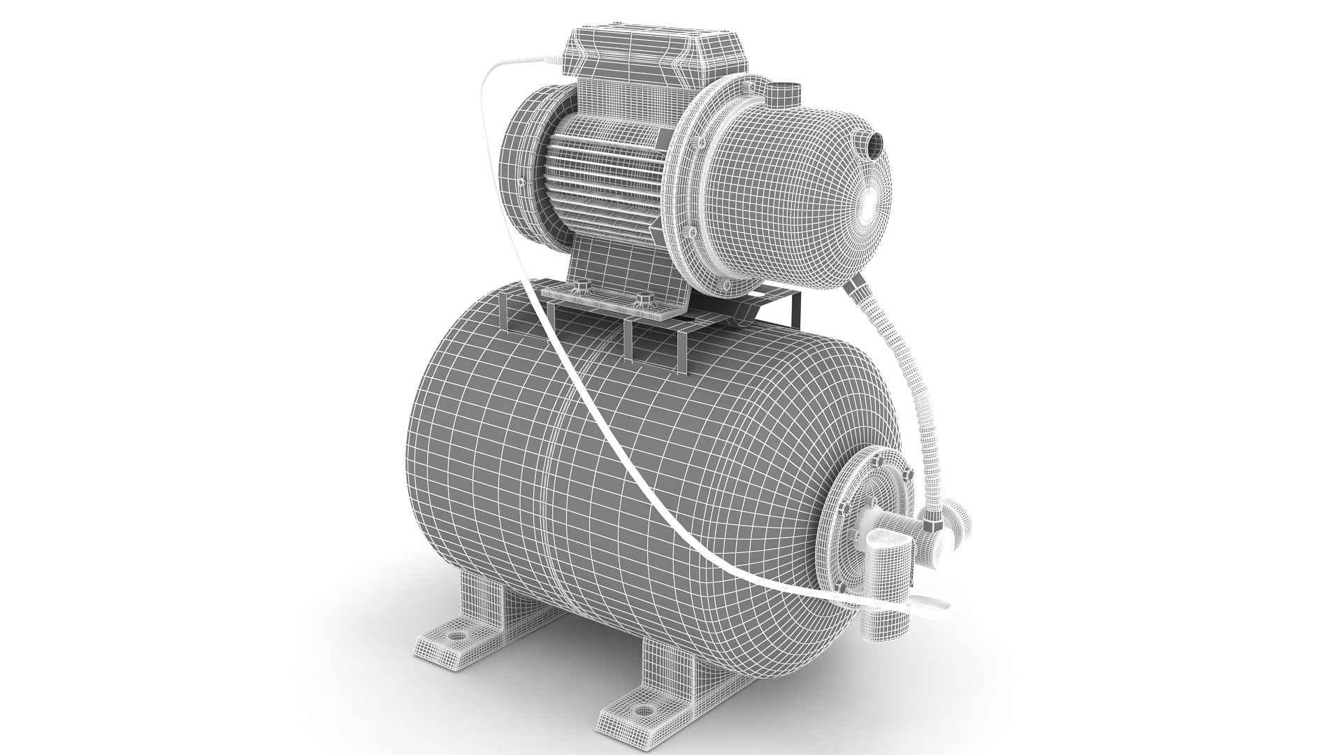 Booster Pump 3D Model - TurboSquid 1941530