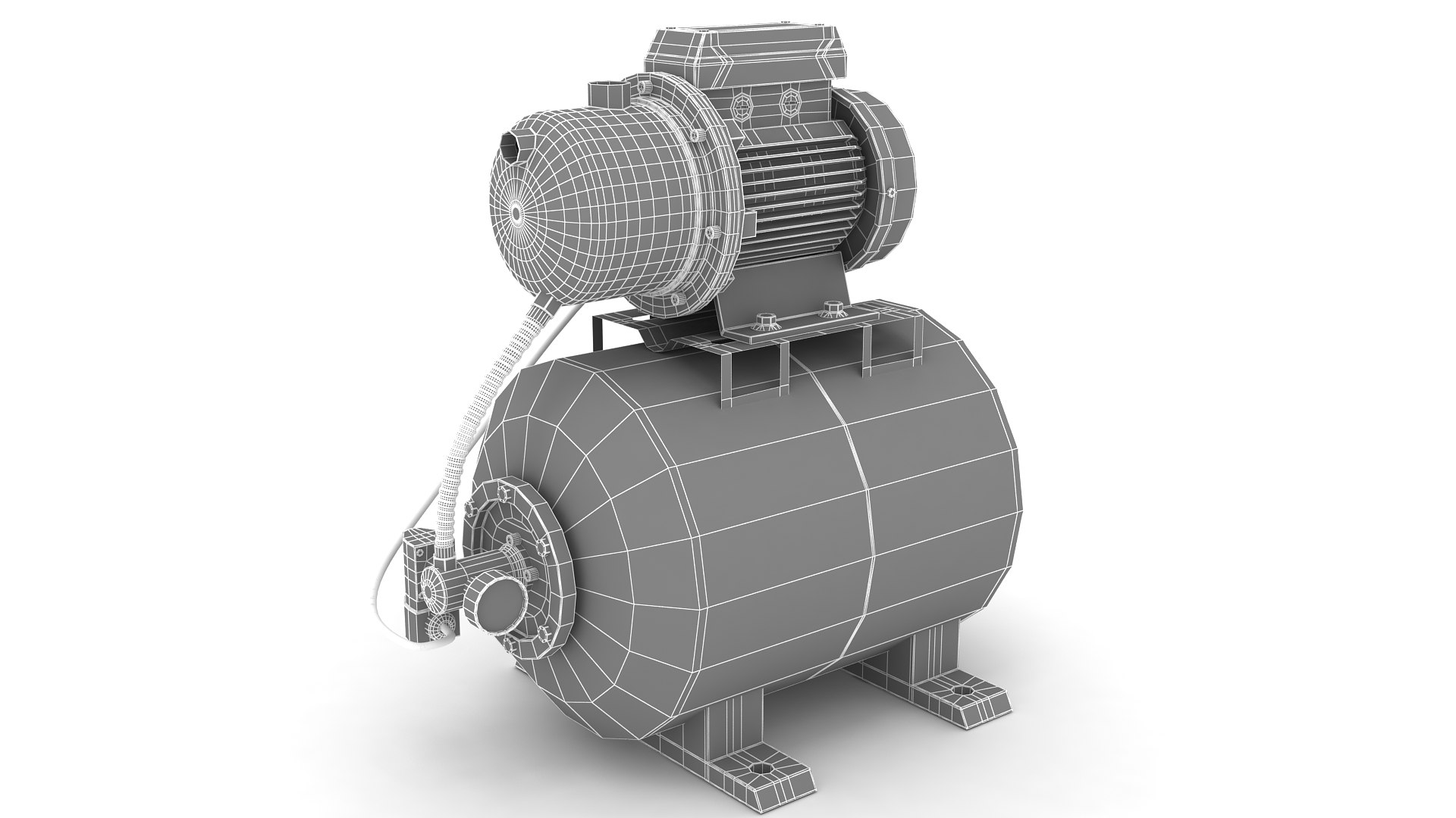 Booster Pump 3D Model - TurboSquid 1941530