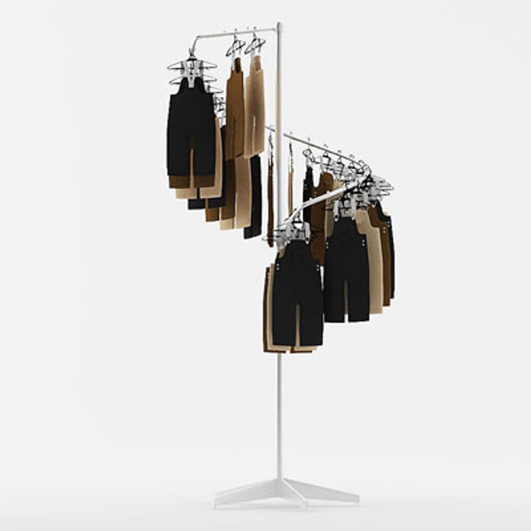 Clothes Rack 3d Model