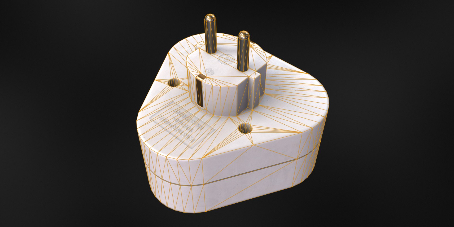 Triple Socket Adapter - TK-S1 3D - TurboSquid 2334931