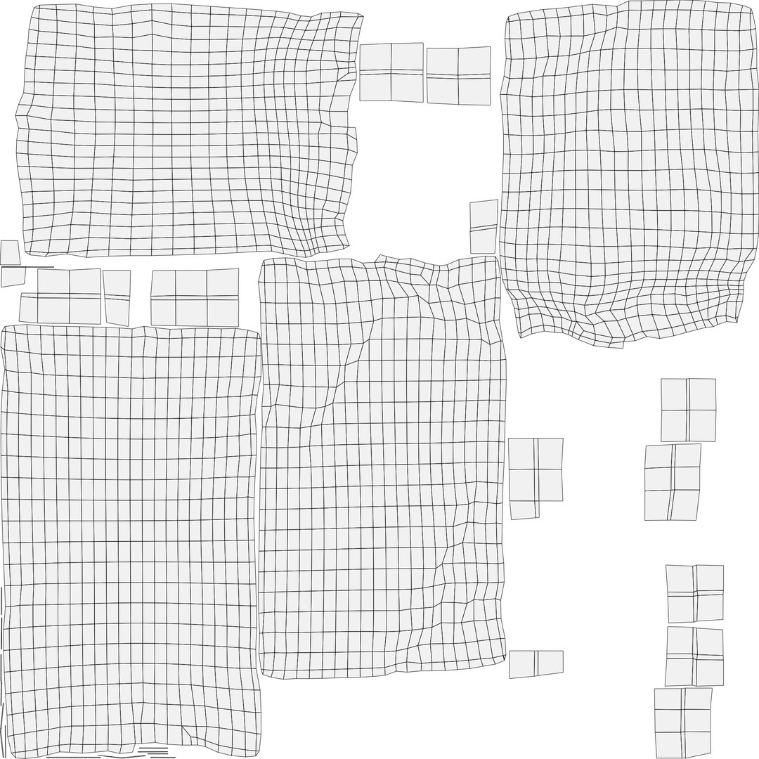 Low Poly Dirty Sack And Cardboard Box 3D Model - TurboSquid 2423089