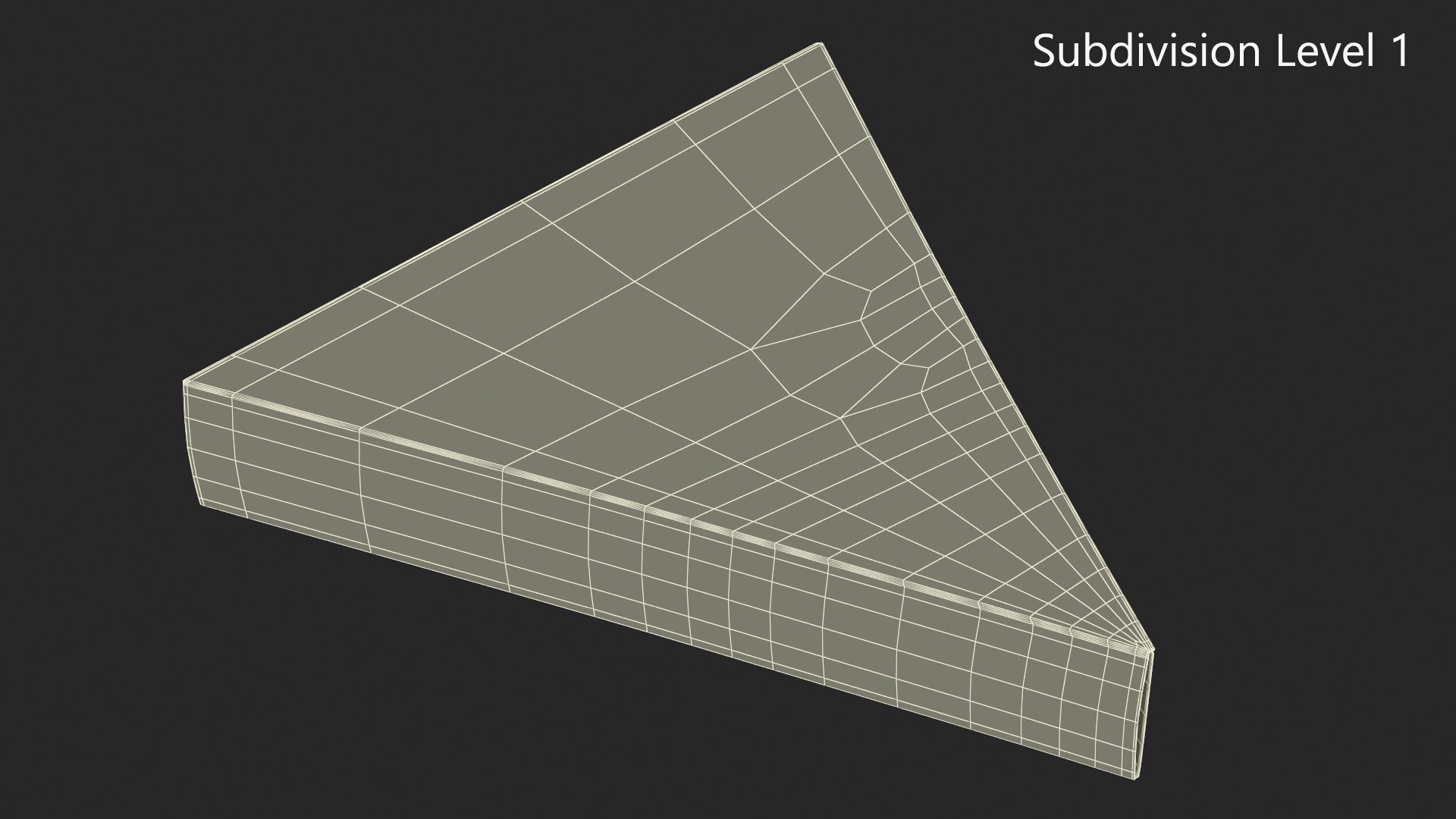 3D Triangle Pizzeria Packaging Box - TurboSquid 2156952