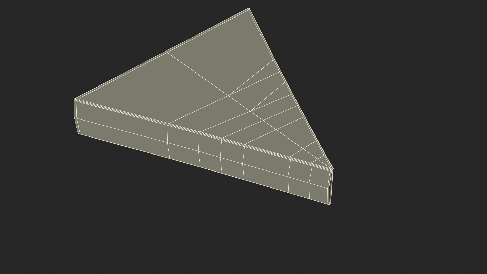 3D Triangle Pizzeria Packaging Box - TurboSquid 2156952