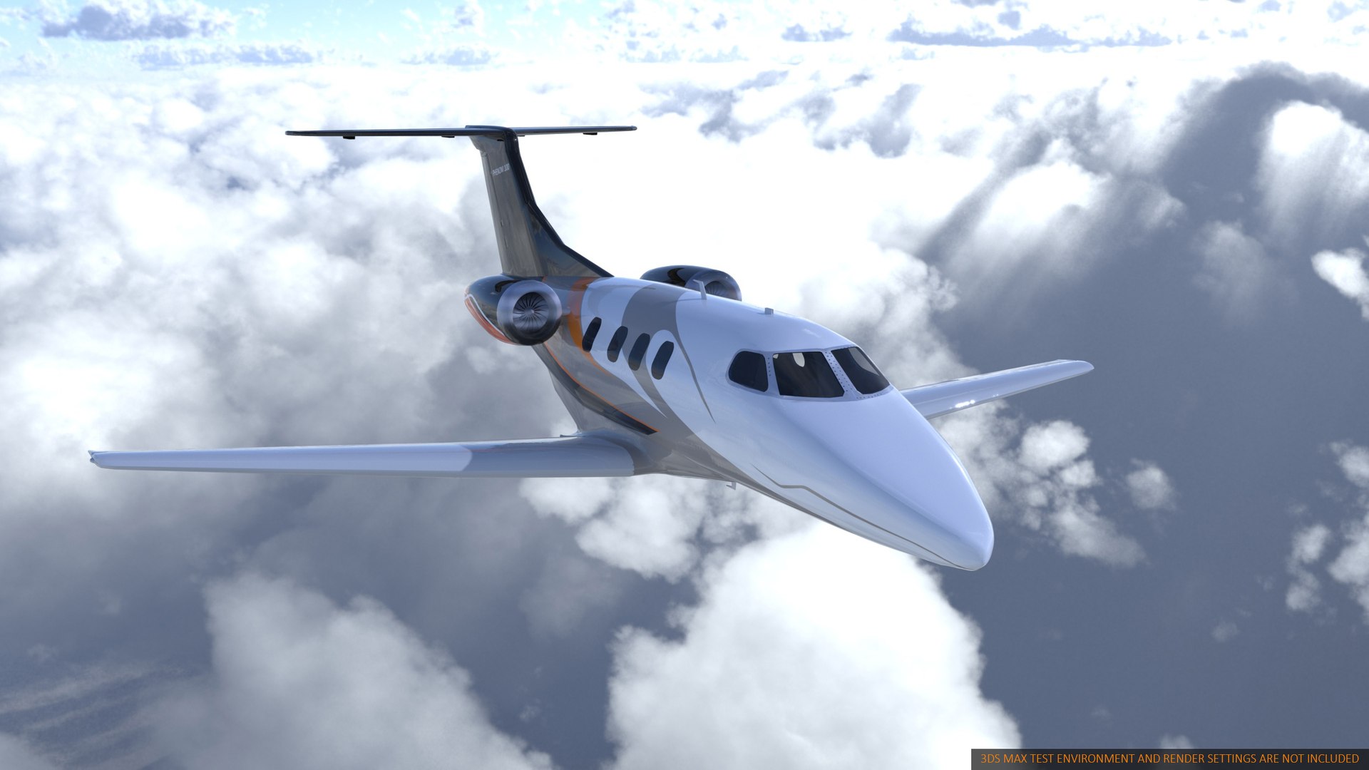 3D Embraer Phenom 100 Business Jet - TurboSquid 2283527