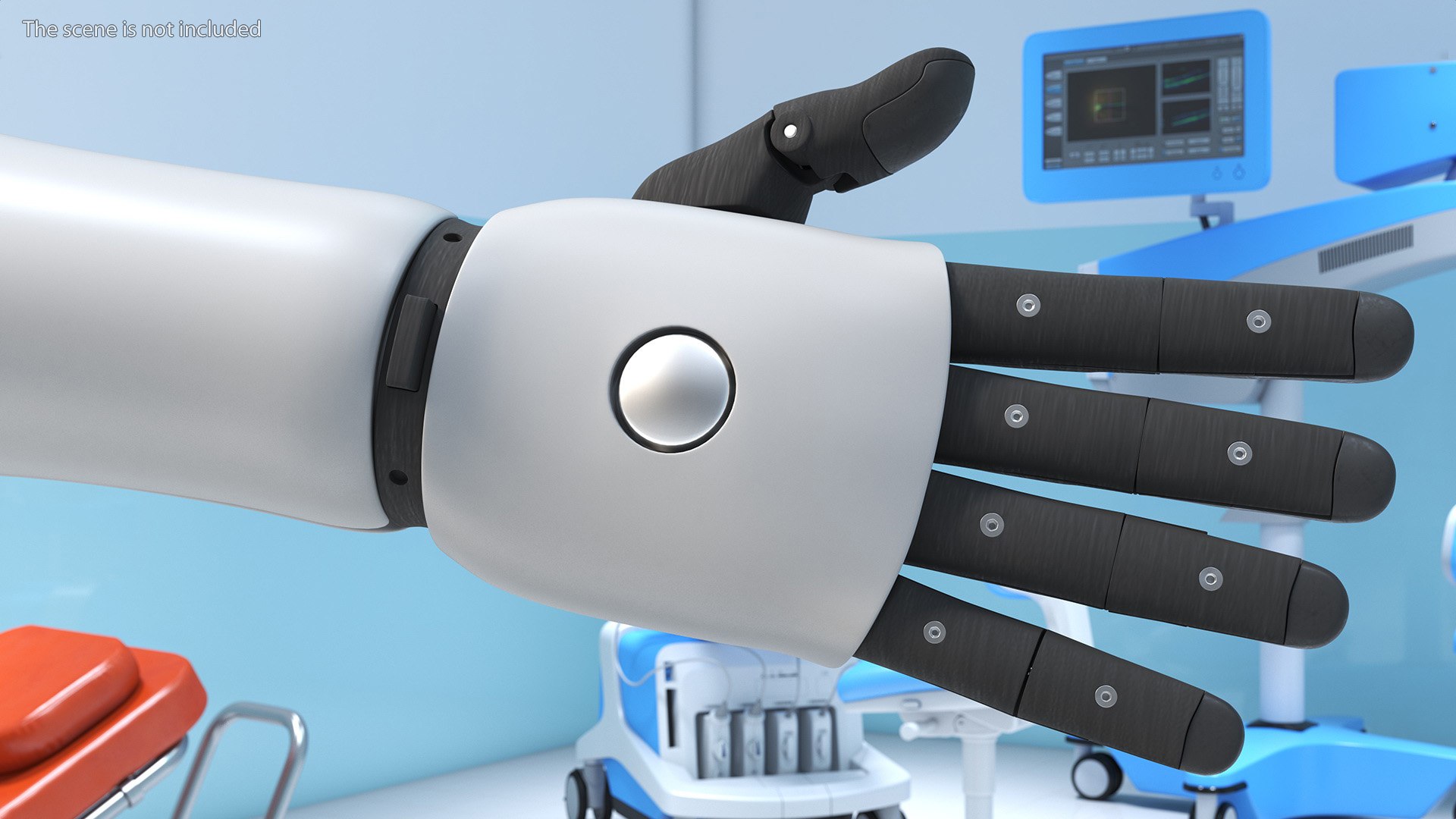 Prosthetic Arm Rigged For Cinema 4D 3D - TurboSquid 2185984