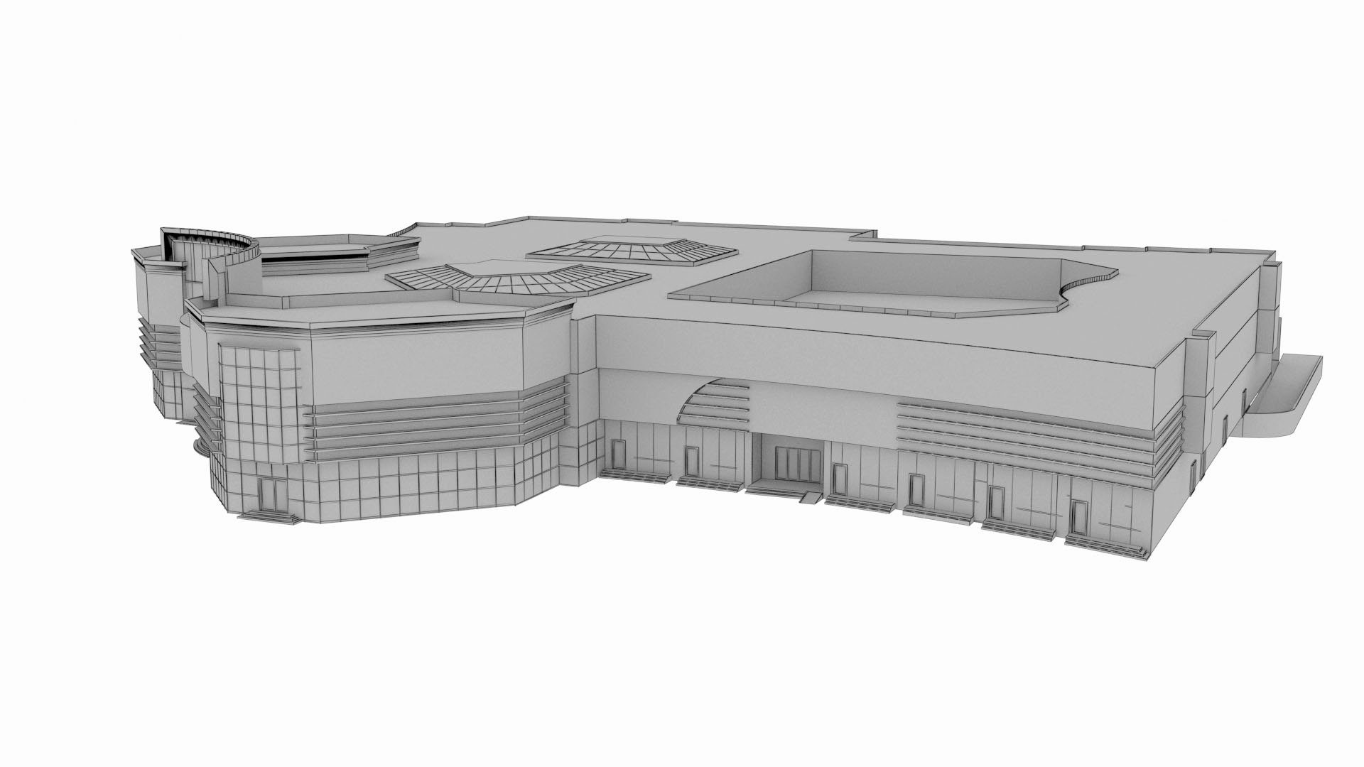 Mall 3D Model - TurboSquid 1164916