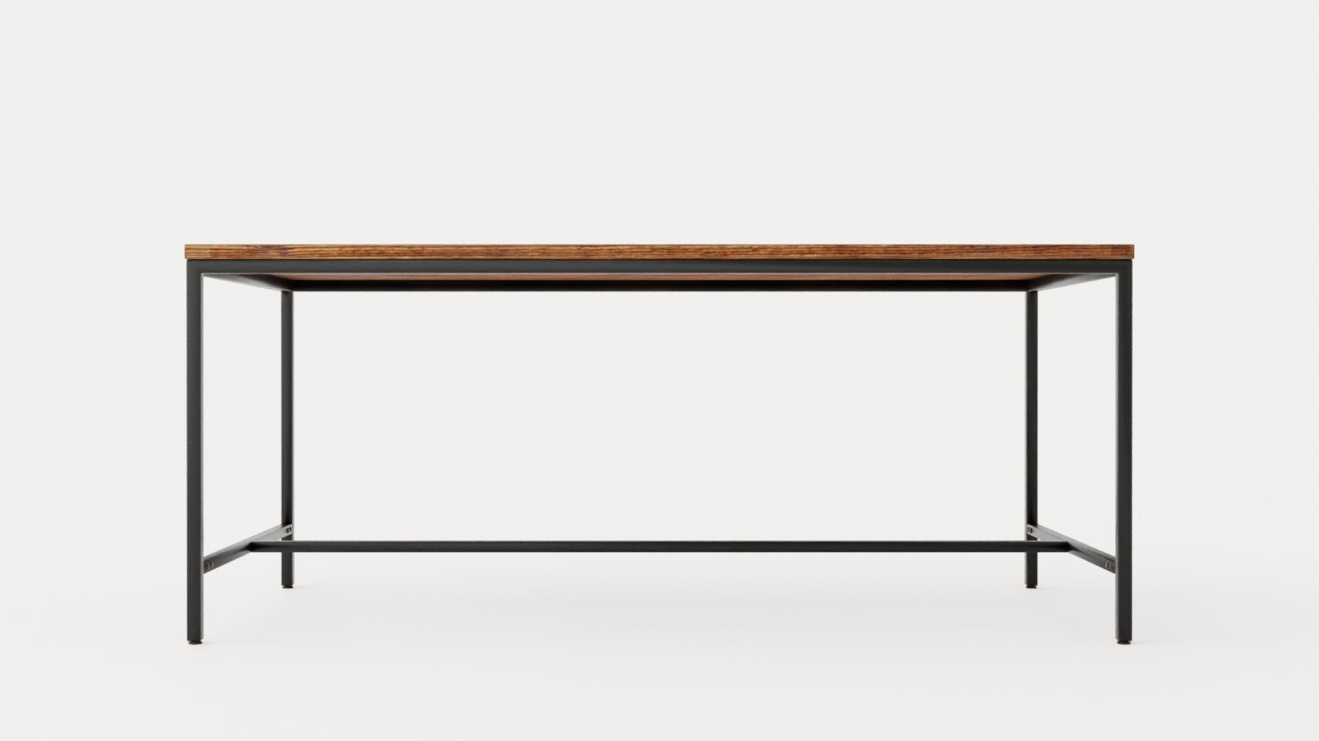 Wilmer Dining Table 180 Cm Wood Black 3D Model - TurboSquid 2233239