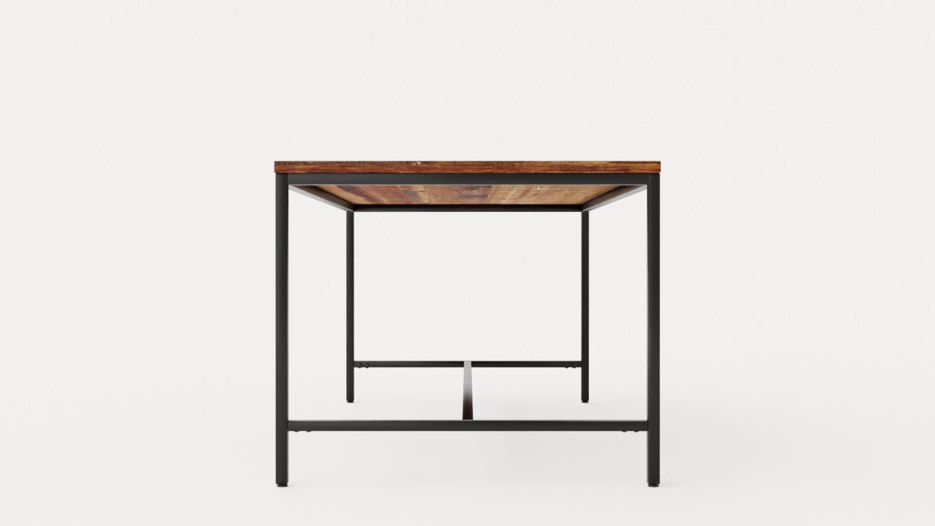 Wilmer Dining Table 180 Cm Wood Black 3D Model - TurboSquid 2233239