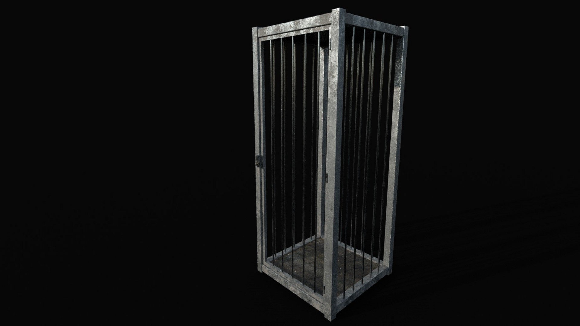 Old Cage 3D - TurboSquid 1792151