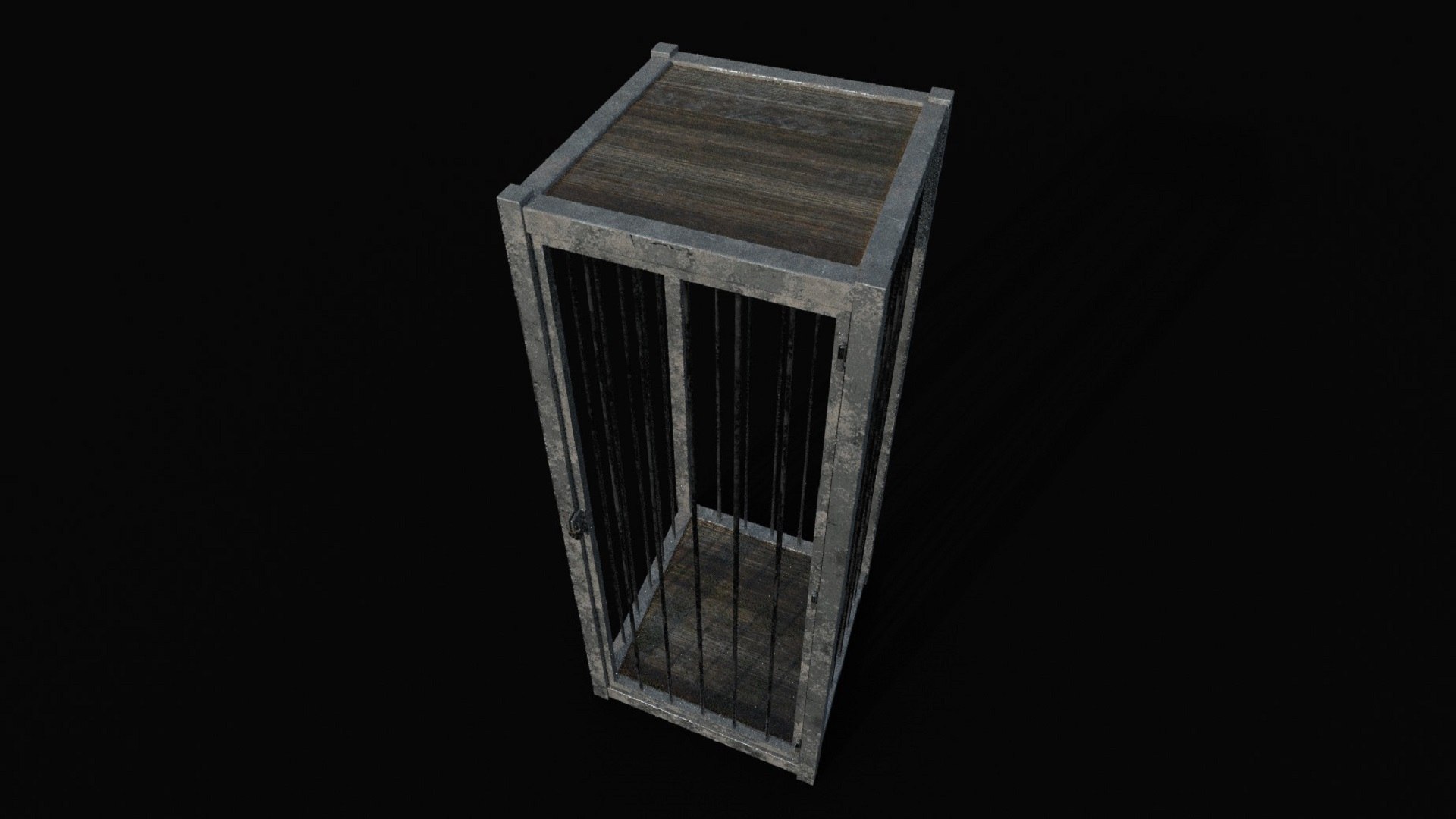 Old Cage 3D - TurboSquid 1792151