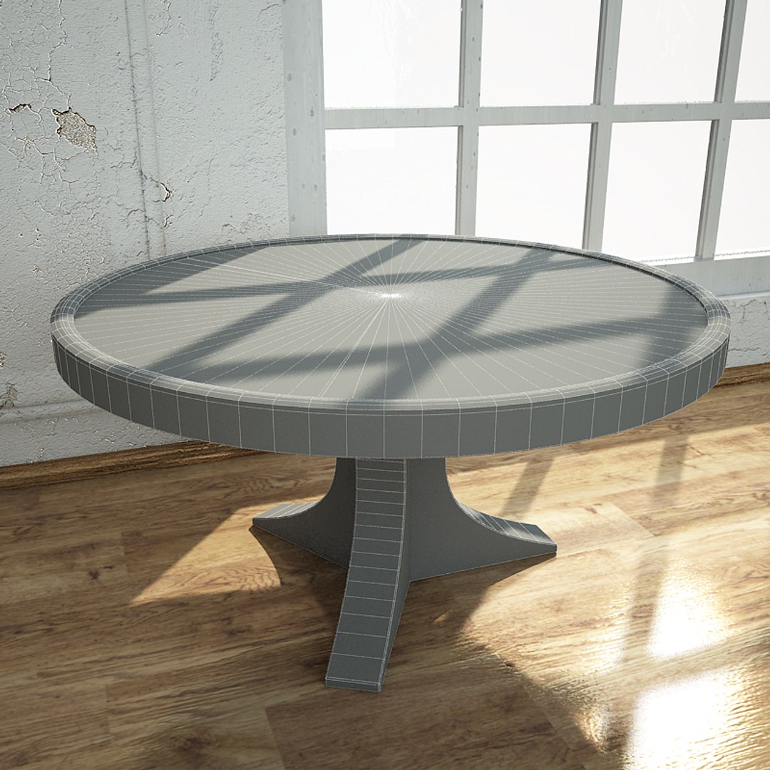 Wood Table 01 Dxf