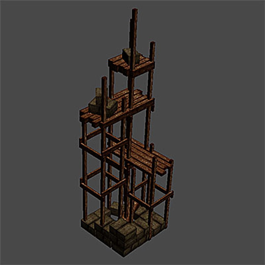 3d Model Of Archmage Tower
