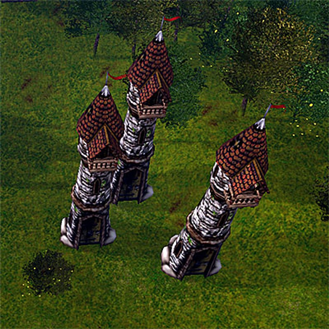 3d Model Of Archmage Tower