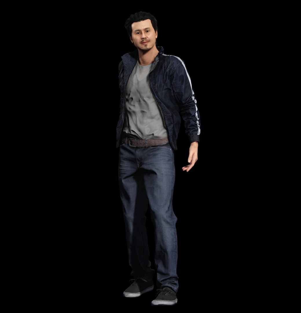Asian Man 3D Model - TurboSquid 2065020