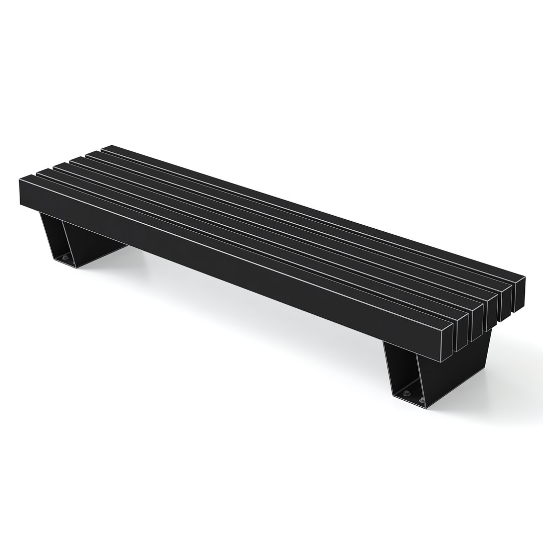 Wooden Bench 3D model - TurboSquid 1738107