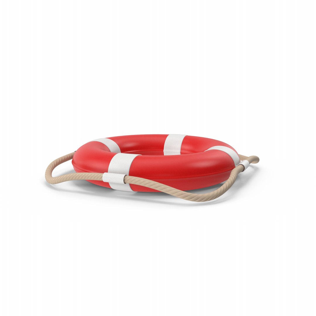 Life Saving Buoy 3D Model - TurboSquid 1869752