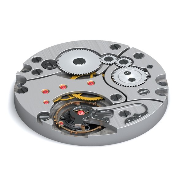 Watch Movement 3D Models for Download | TurboSquid