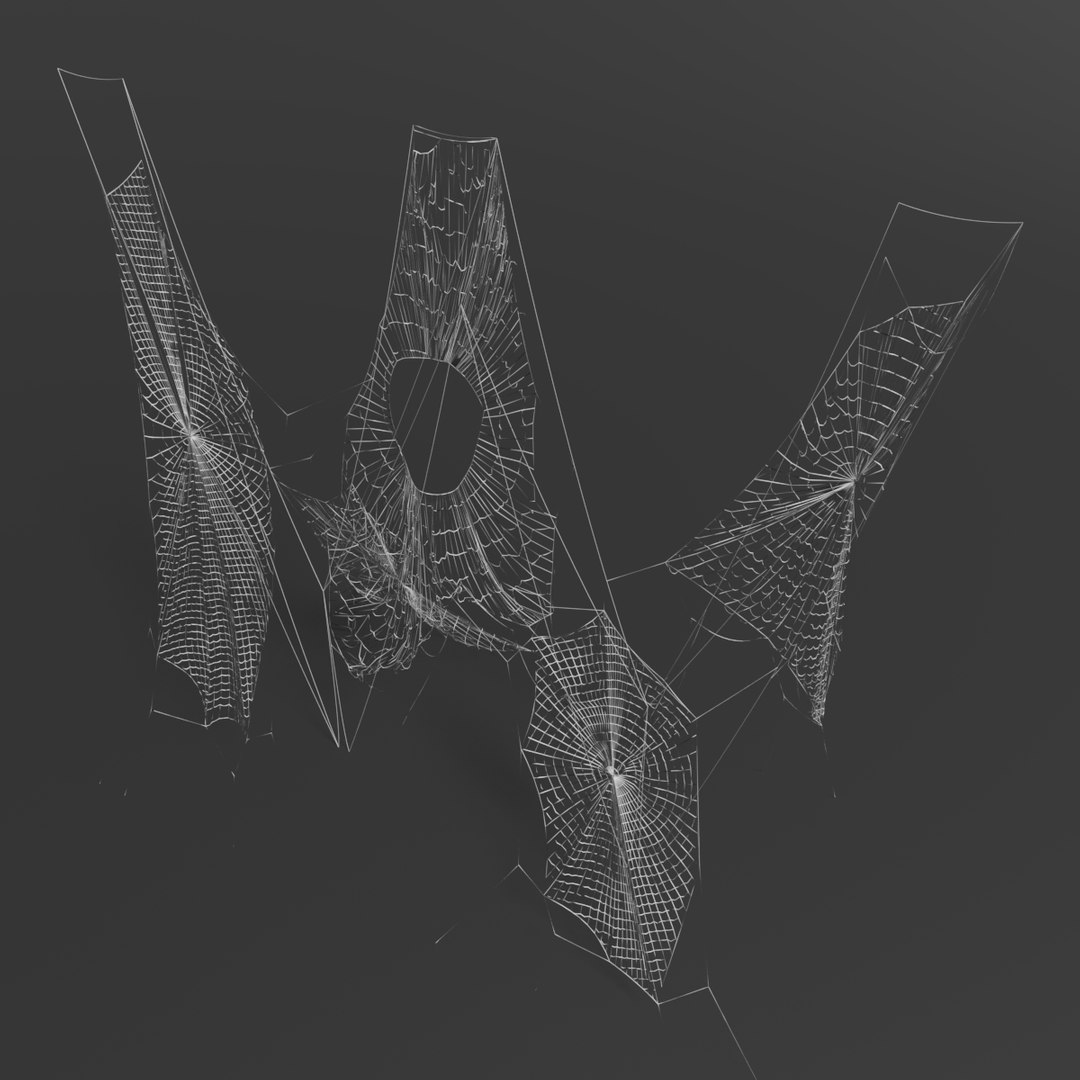 Web Letter W 3D Model - TurboSquid 1311292