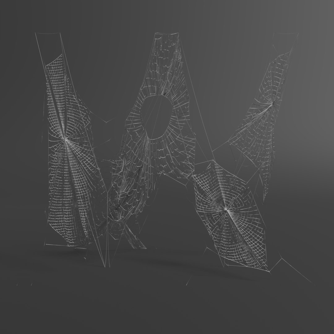 Web Letter W 3D Model - TurboSquid 1311292