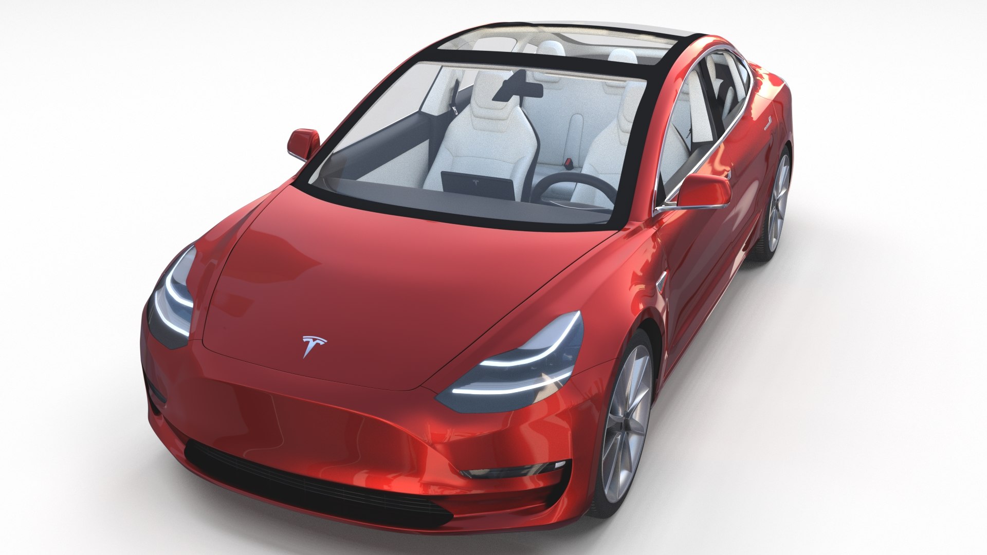 Pack Tesla 3 S 3D - TurboSquid 1154239