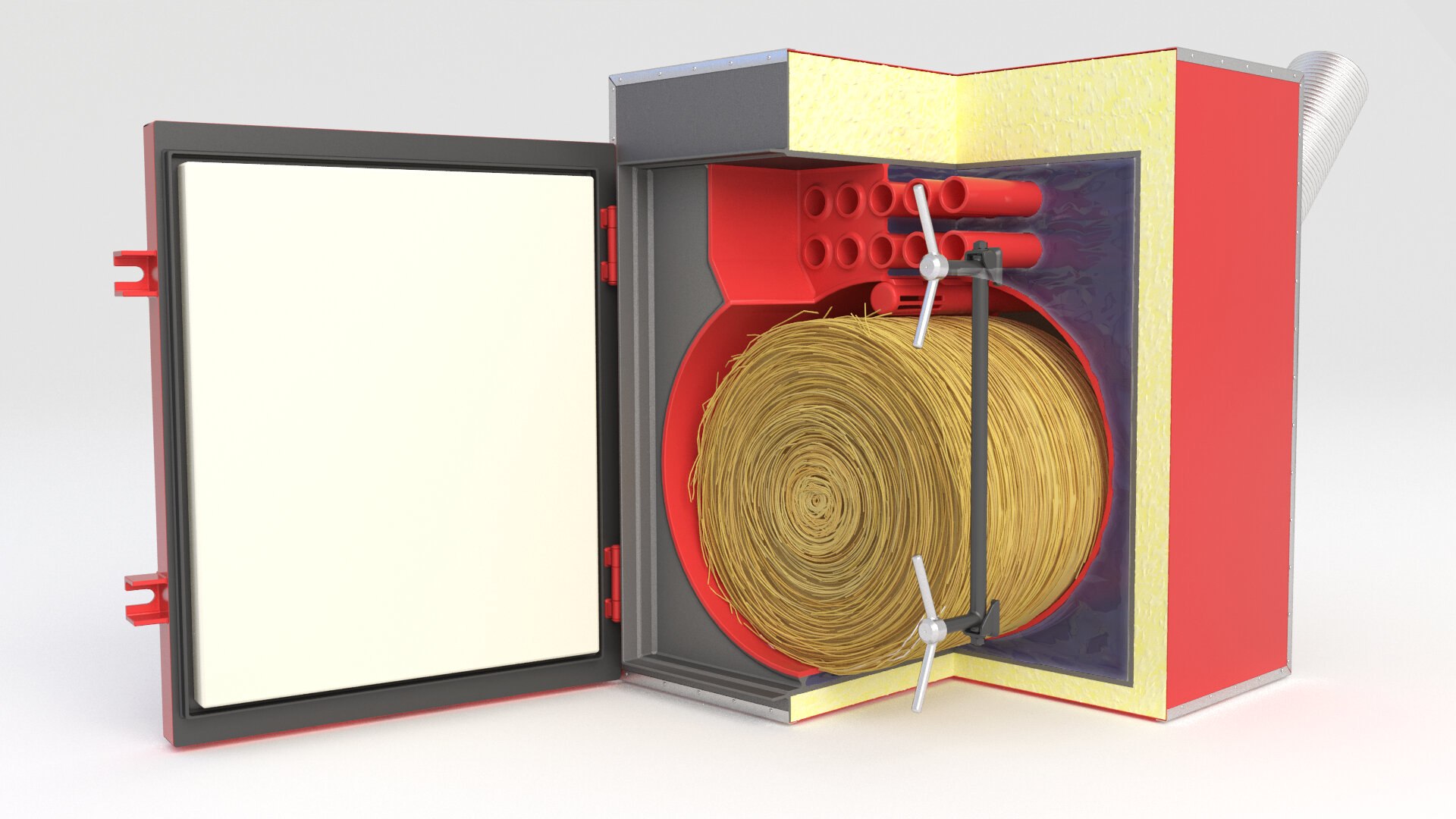 3D Boiler Furnace Oil - TurboSquid 1529365