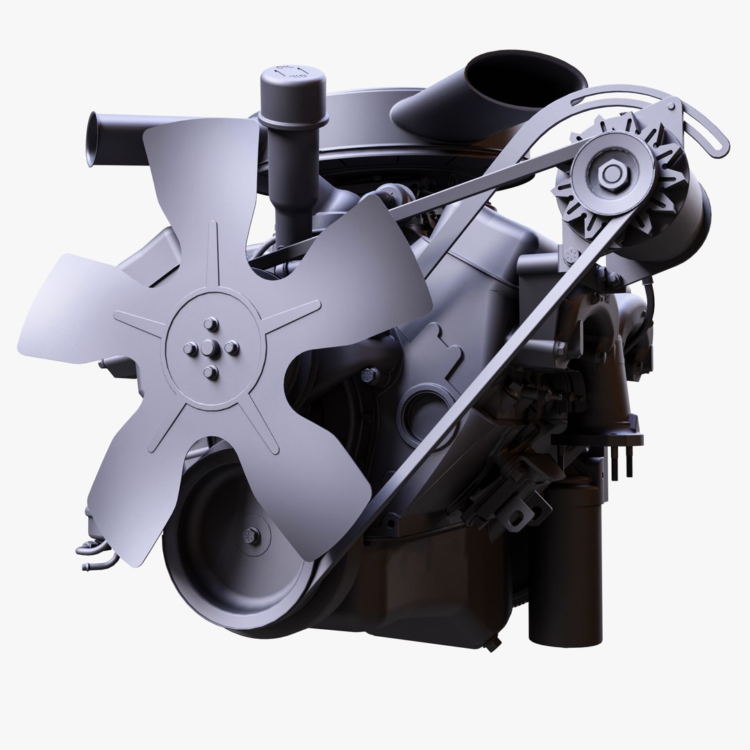 3D Engine High Poly Model - TurboSquid 2188920