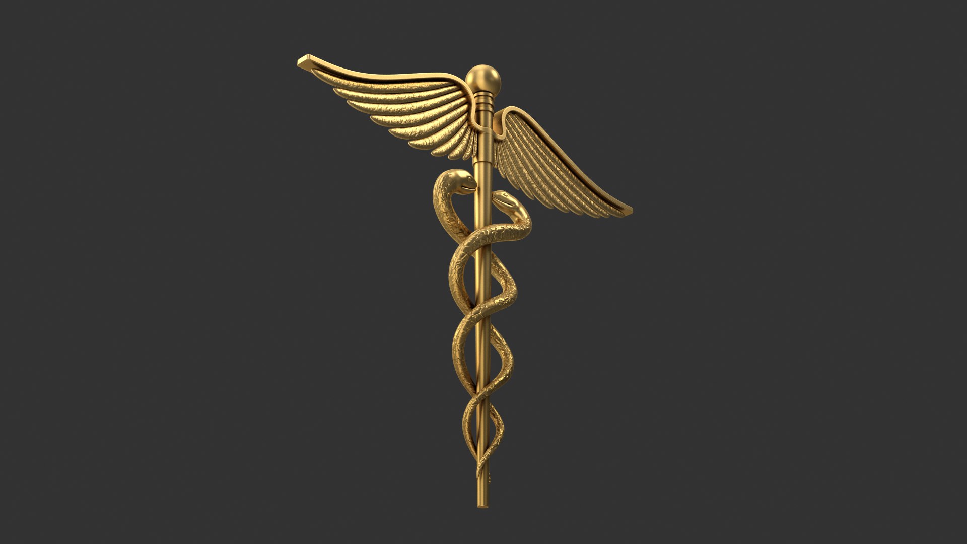 Caduceus 3d Model