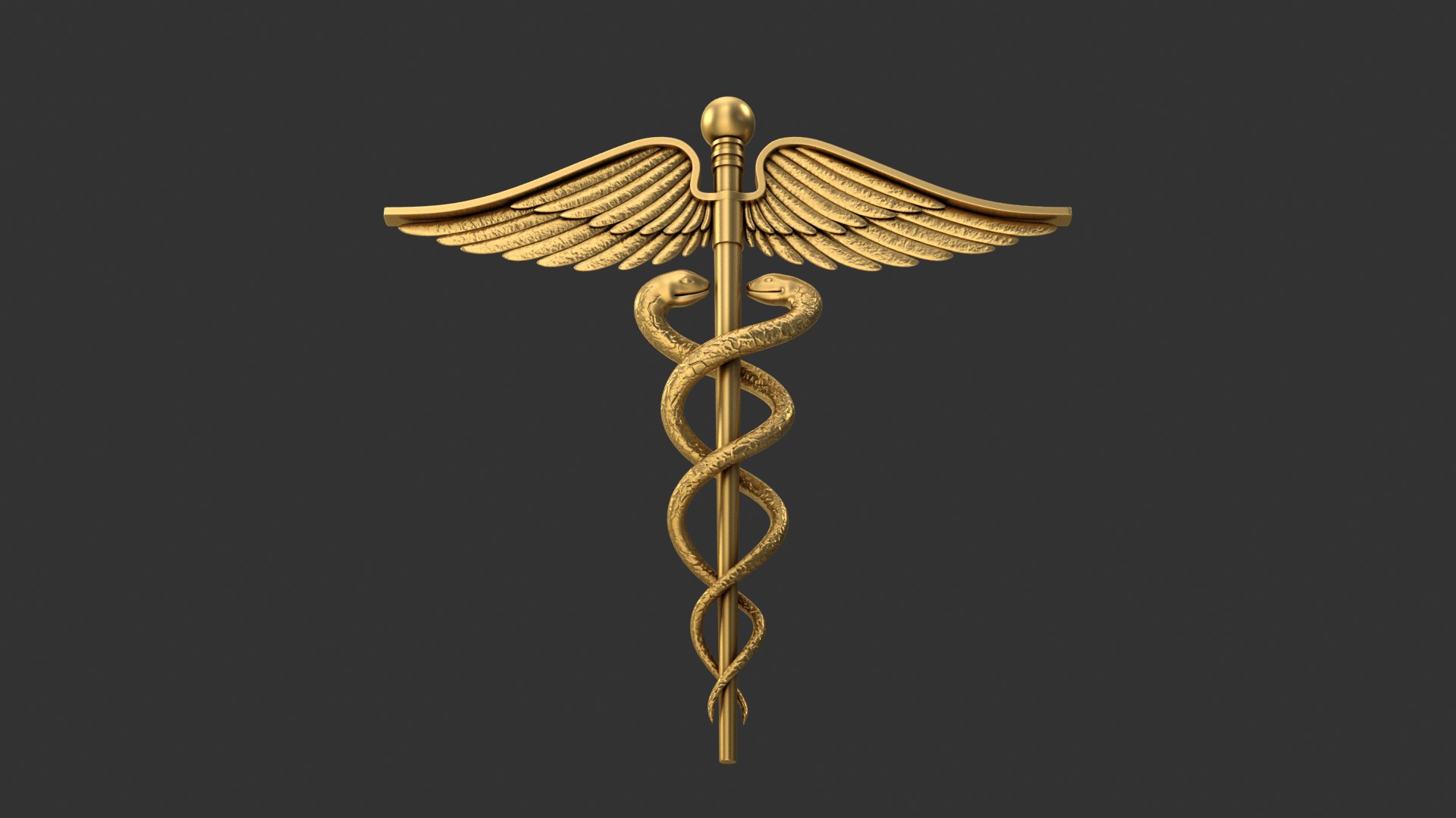 Caduceus 3d Model