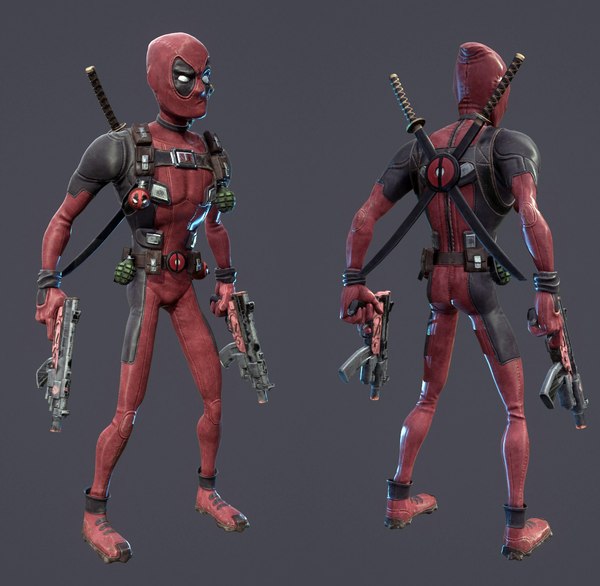 3D Deadpool Models | TurboSquid