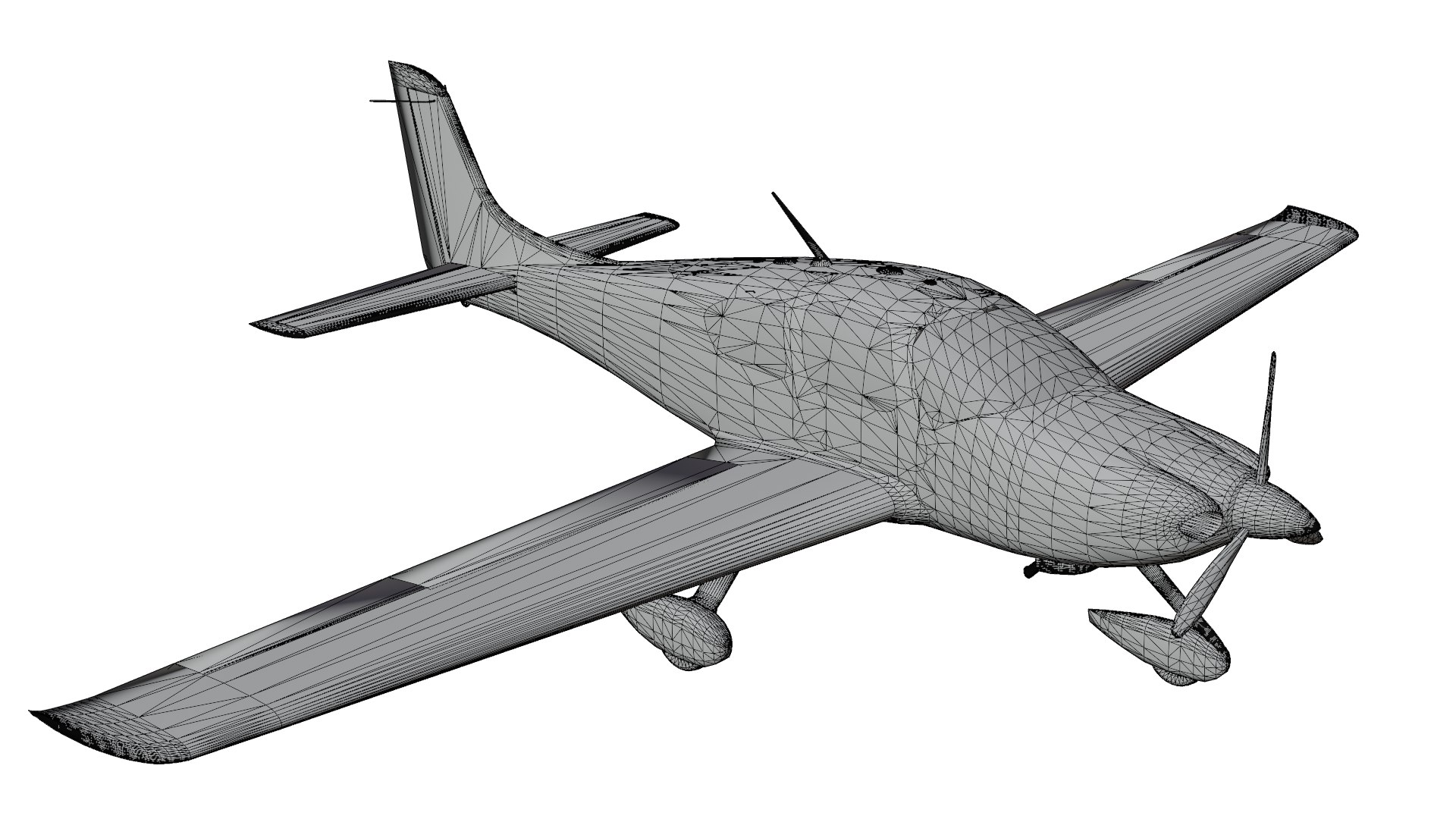 3D Cirrus SR22 Model - TurboSquid 2237158