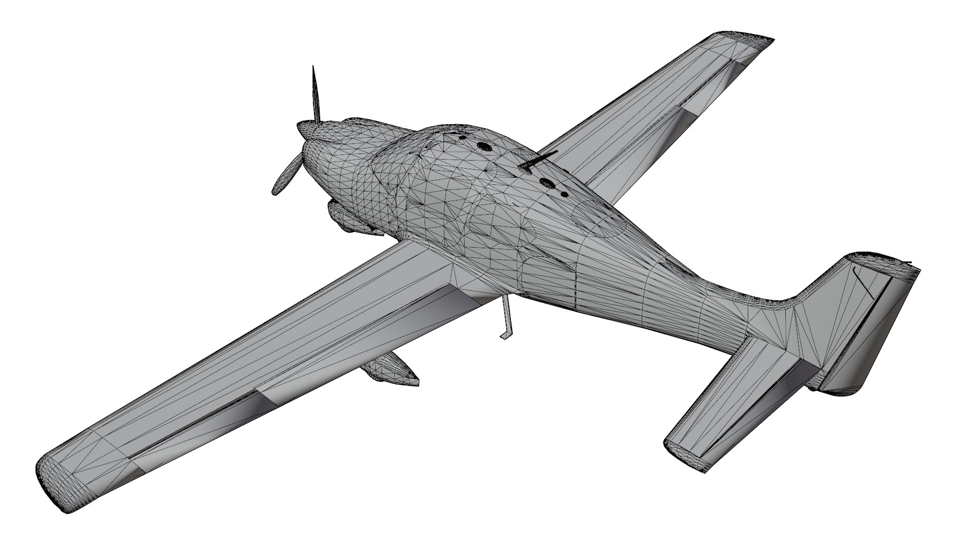 3D Cirrus SR22 Model - TurboSquid 2237158