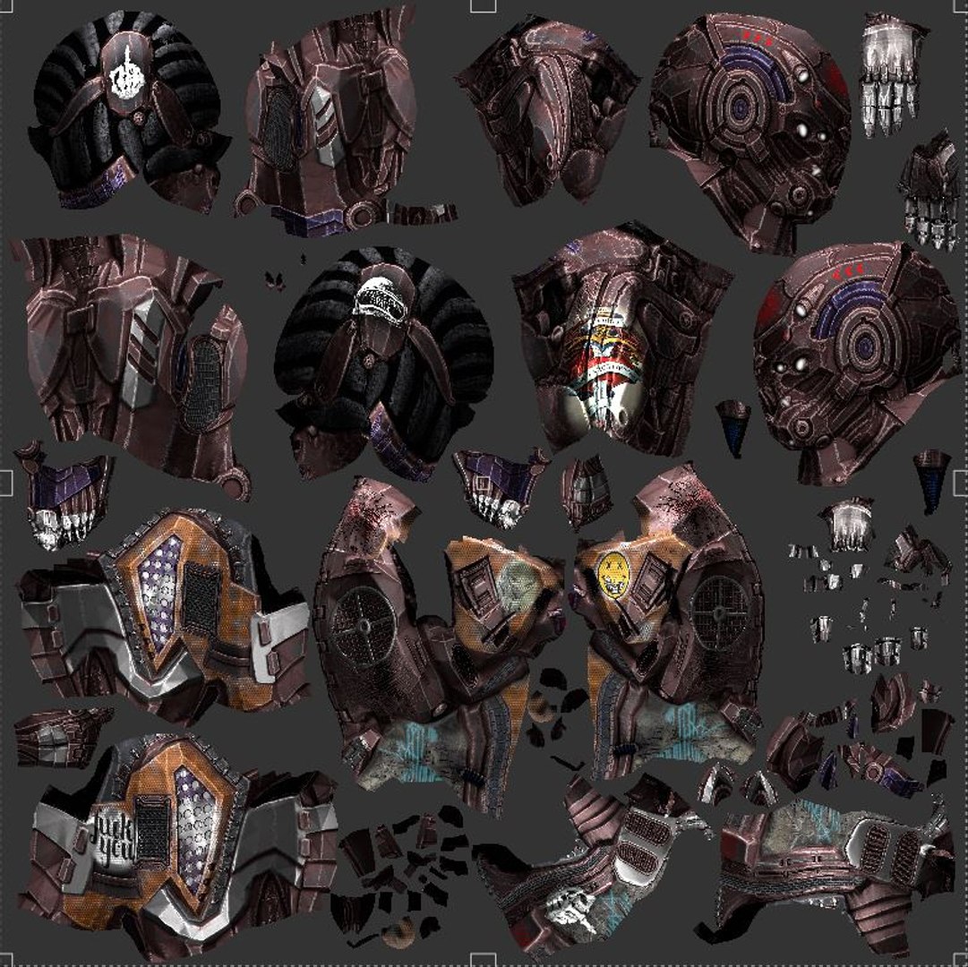 3D Cyborg Pbr - Model - TurboSquid 1441461