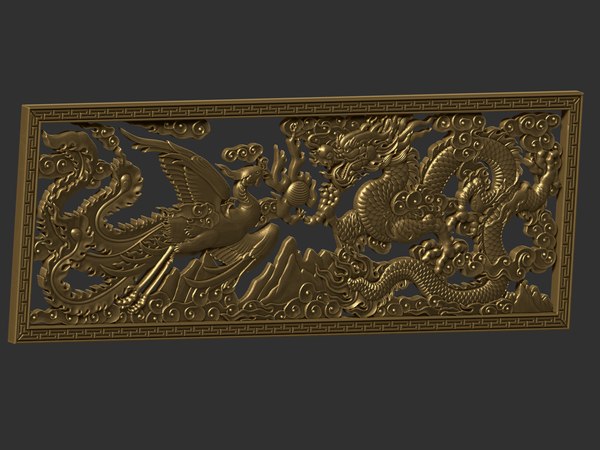 Dragon and Phoenix3Dモデル - TurboSquid 2037917