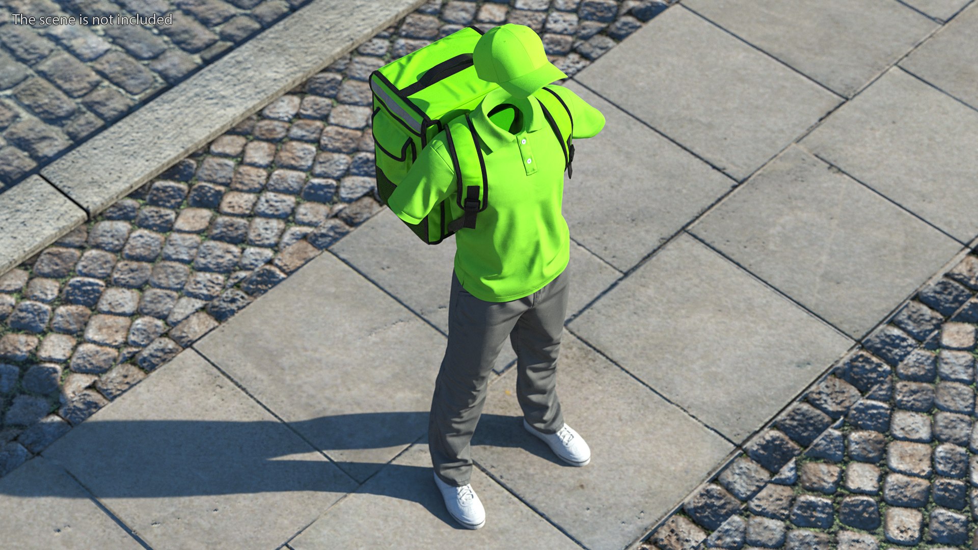 Food Delivery Uniform 3D model - TurboSquid 1822094