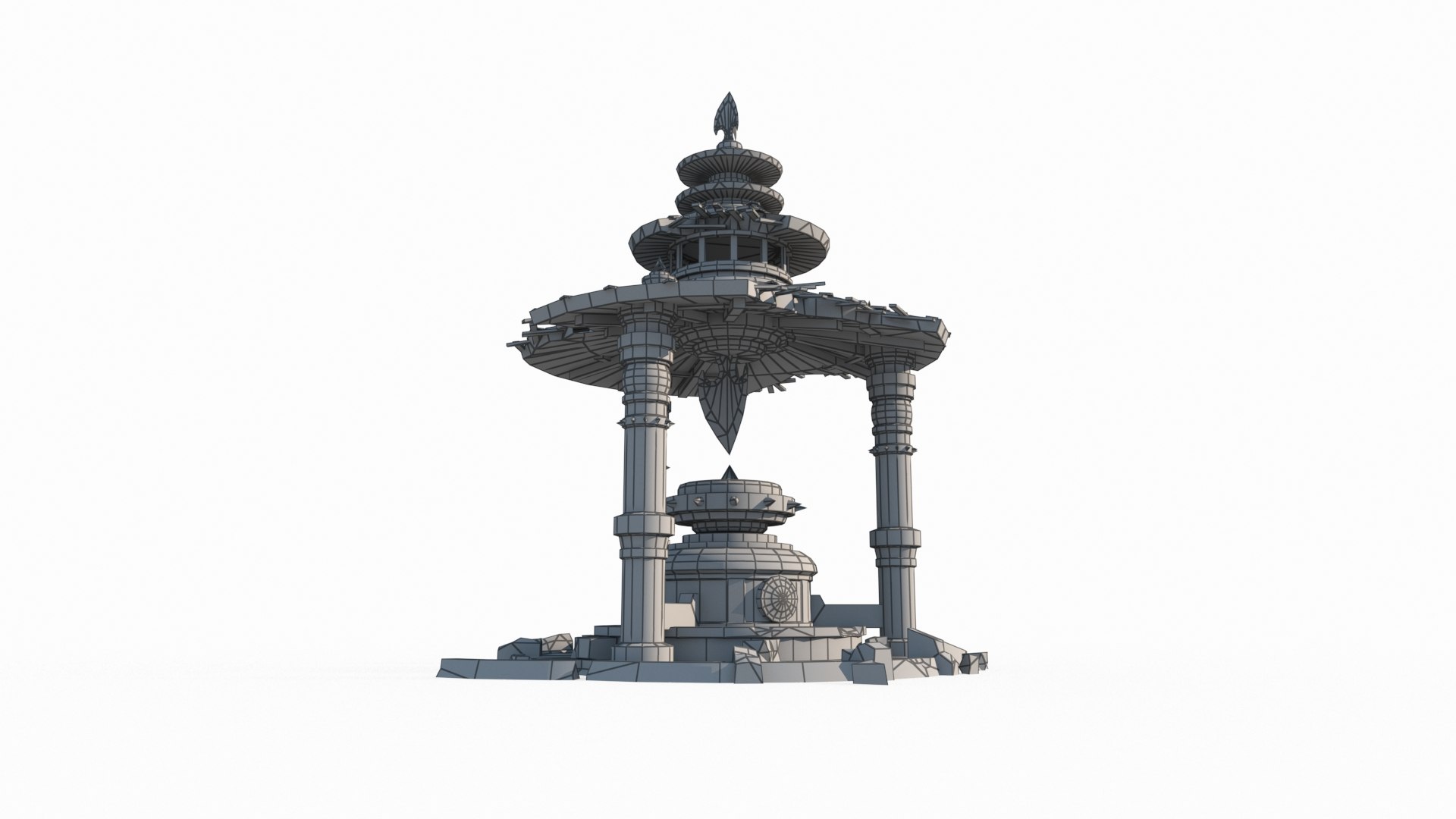 Ancient Alchemy Equipment Lightning Collector 3D Model - TurboSquid 2086969