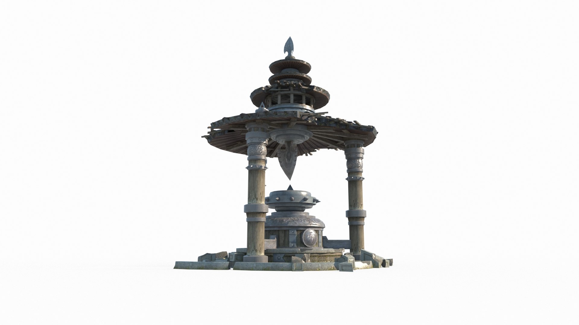Ancient Alchemy Equipment Lightning Collector 3D Model - TurboSquid 2086969