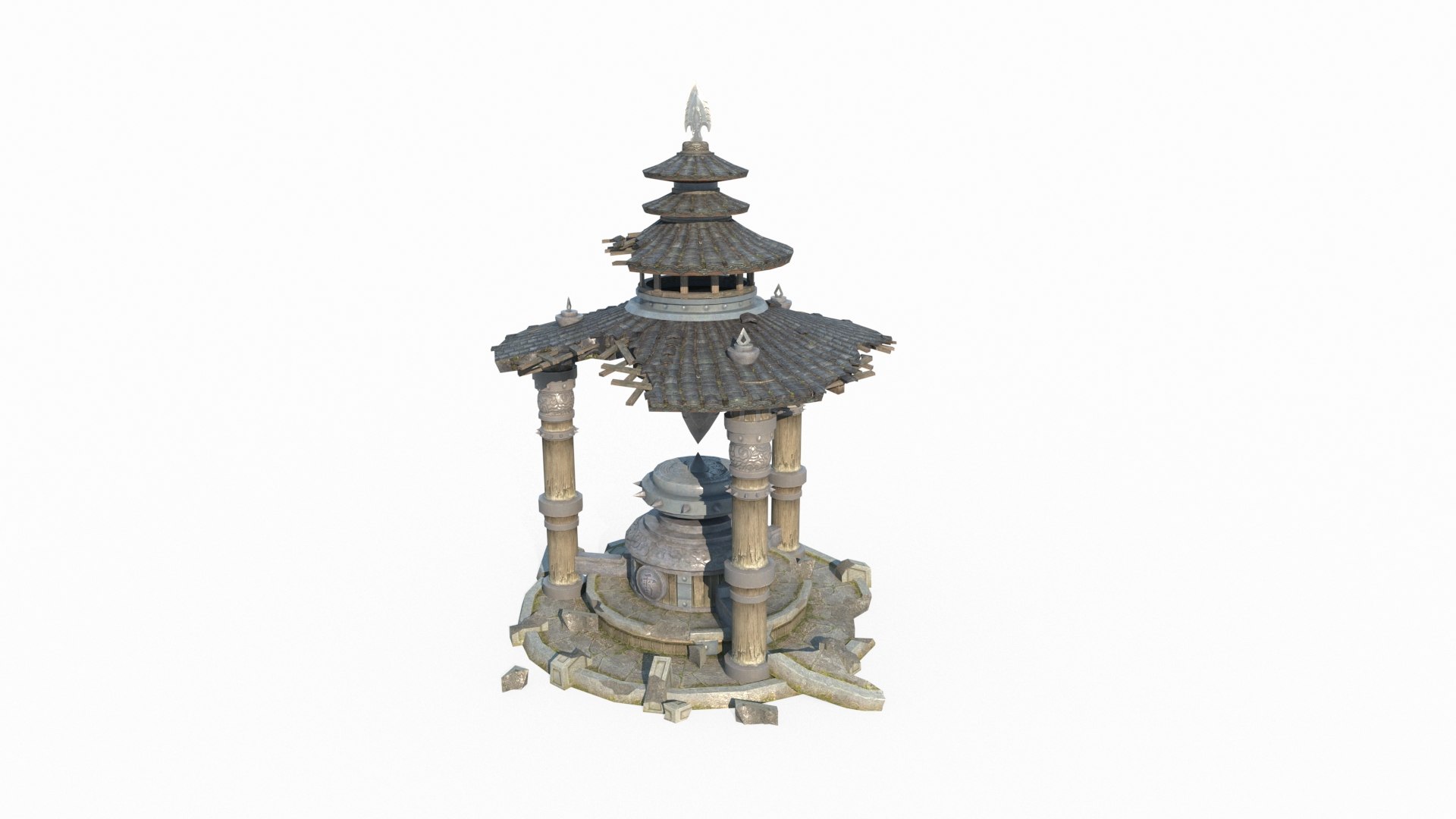 Ancient Alchemy Equipment Lightning Collector 3D Model - TurboSquid 2086969