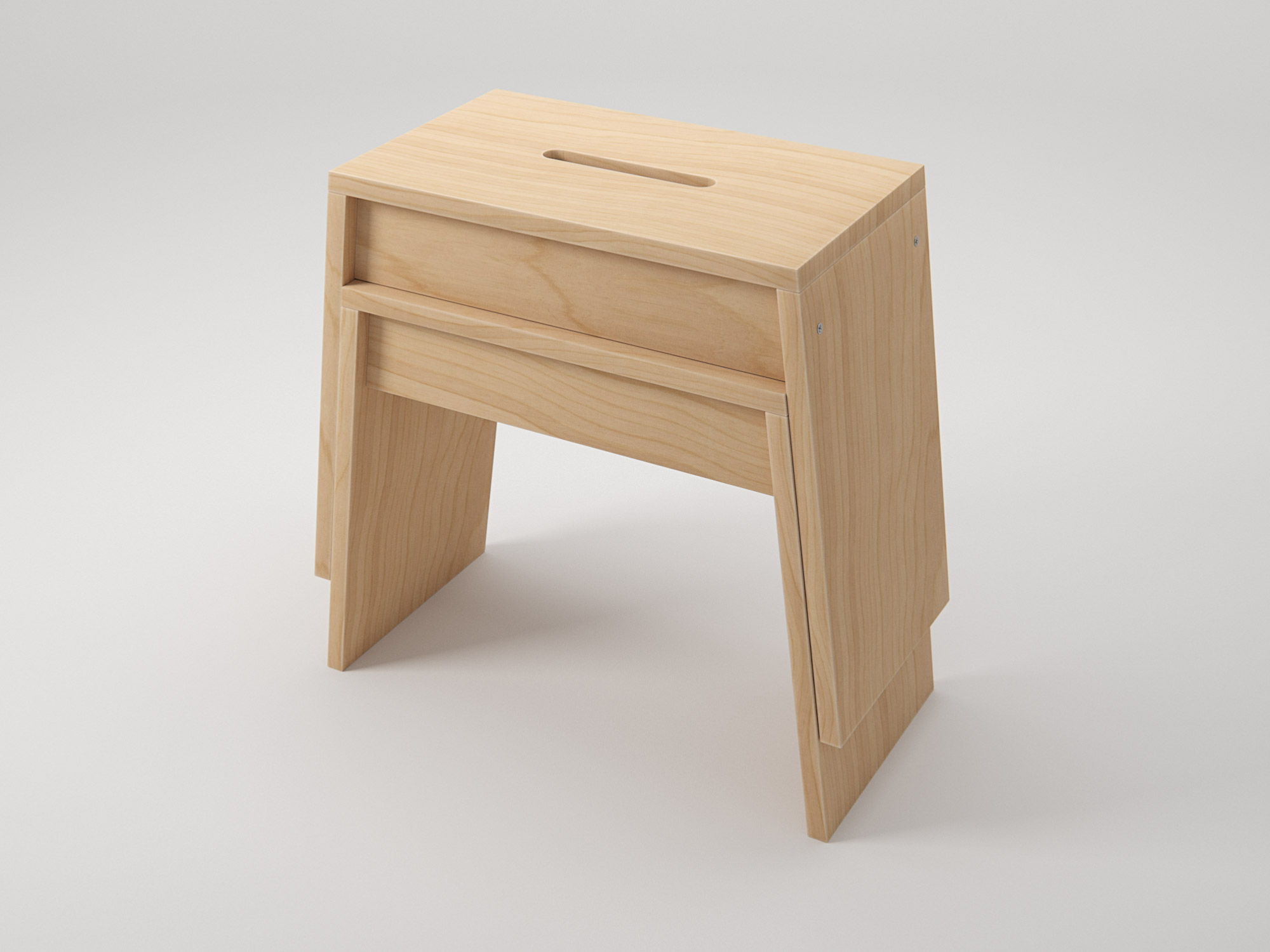 taburete stool 3d model