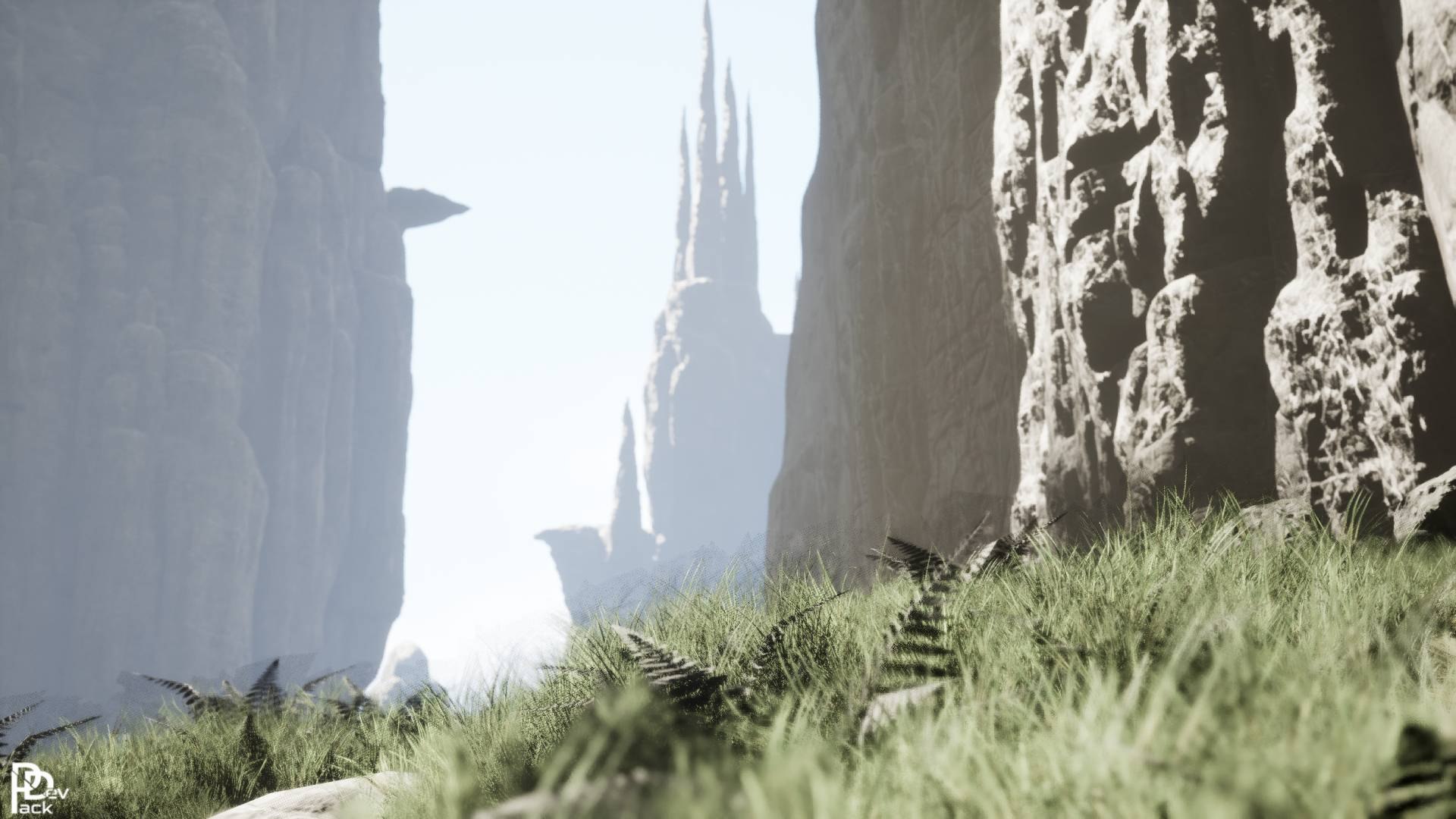 3D Stone Chasm 16 Assets Model - TurboSquid 2198657