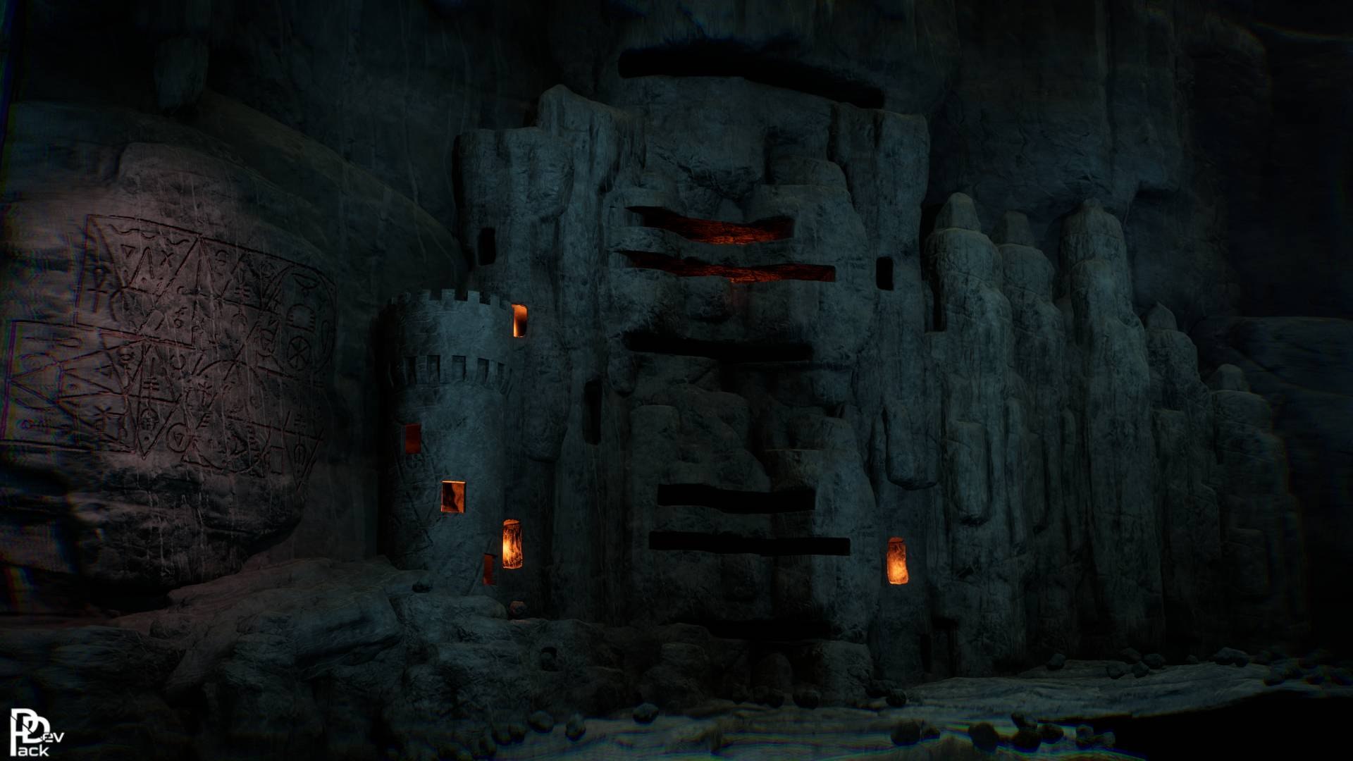 3D Stone Chasm 16 Assets Model - TurboSquid 2198657