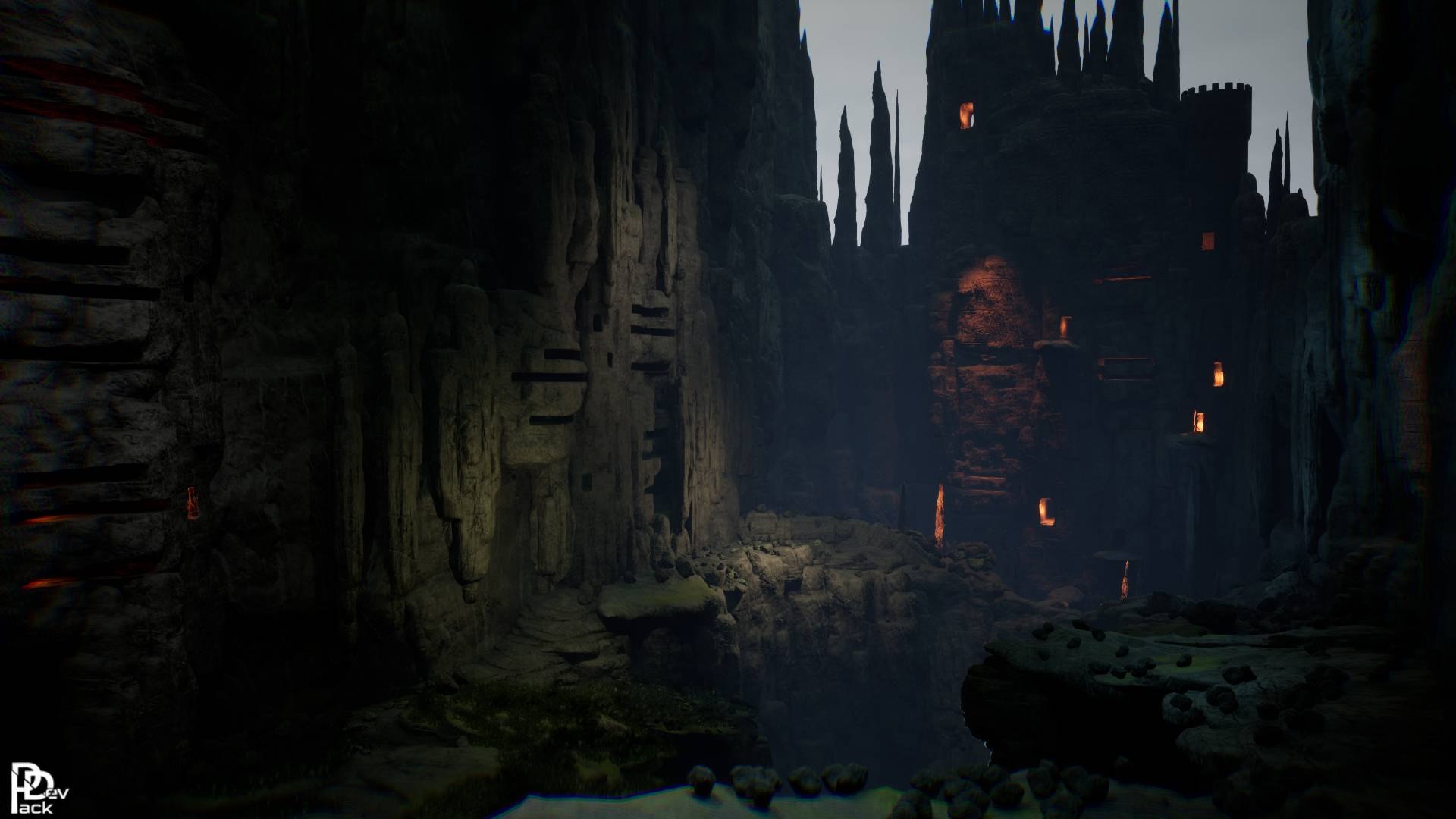 3D Stone Chasm 16 Assets Model - TurboSquid 2198657