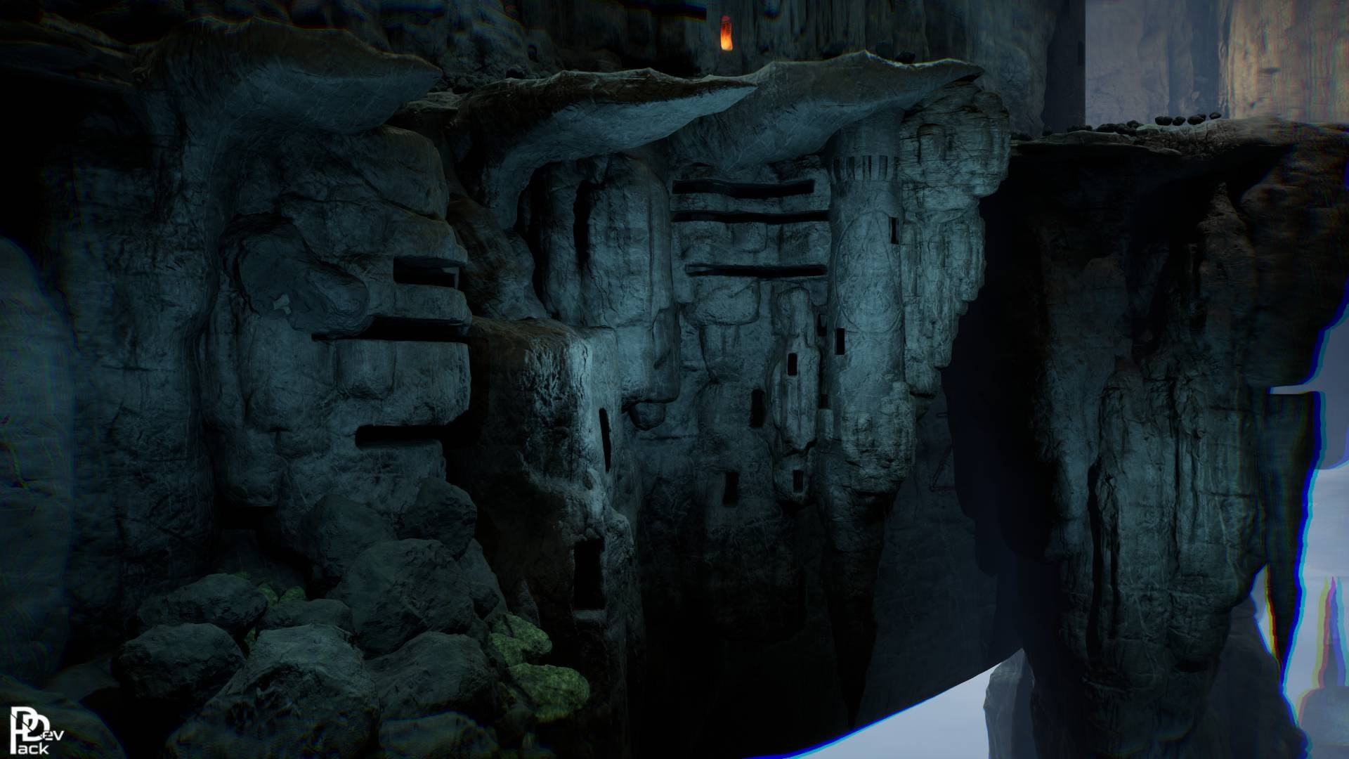 3D Stone Chasm 16 Assets Model - TurboSquid 2198657