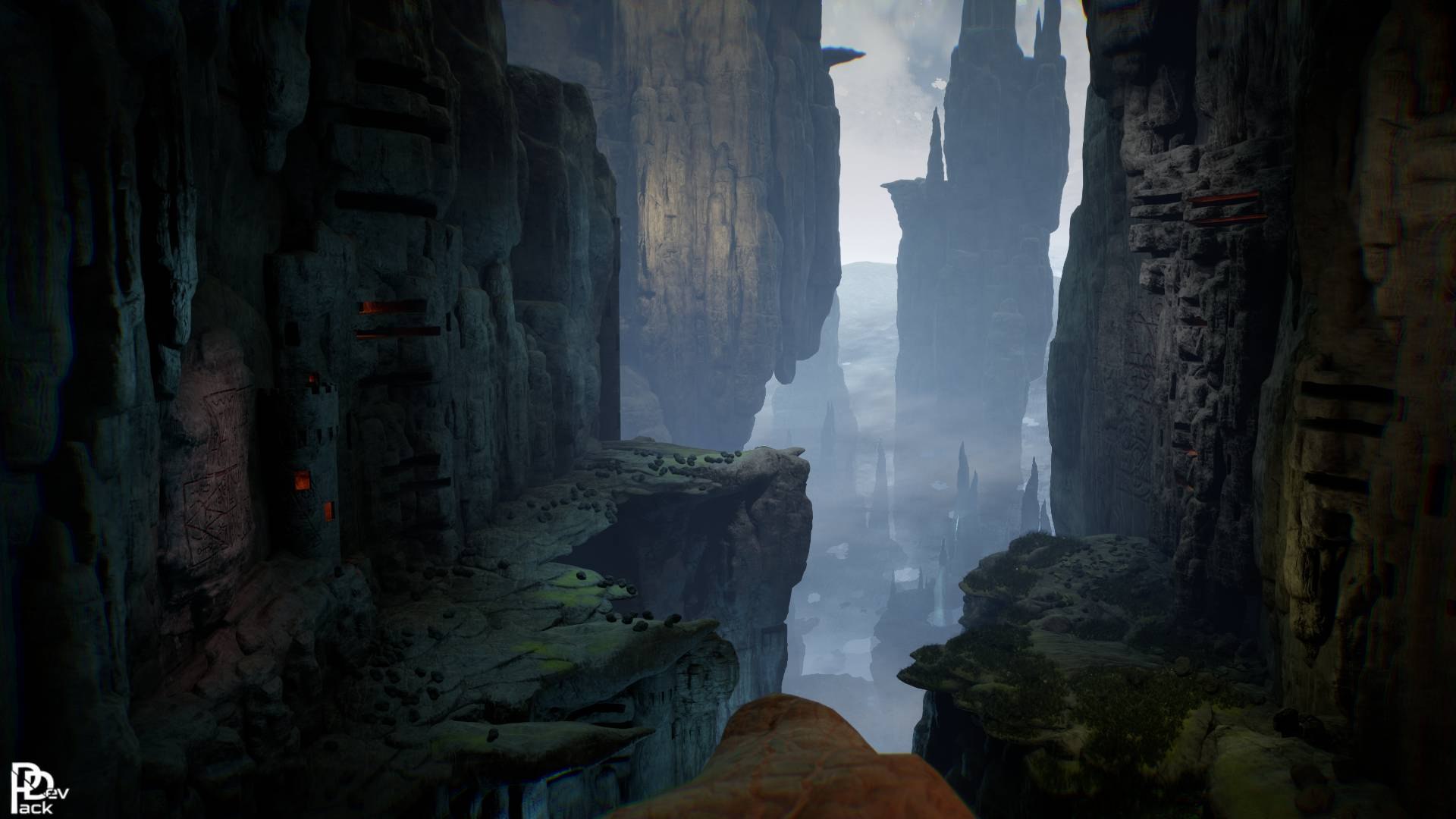 3D Stone Chasm 16 Assets Model - TurboSquid 2198657